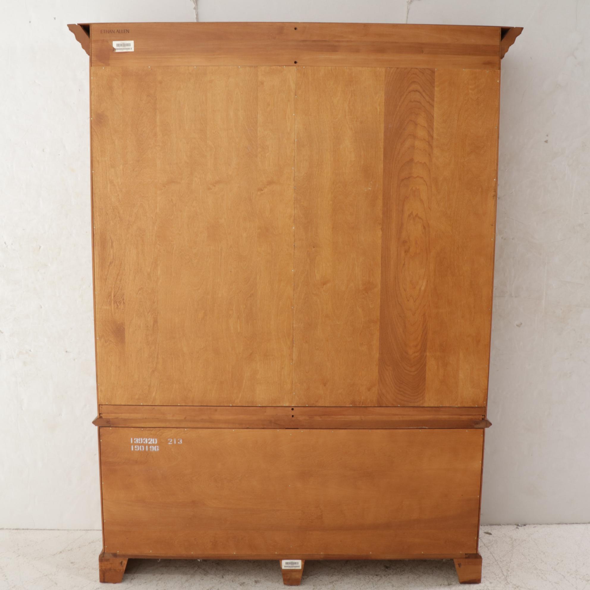 Ethan Allen "Legacy Collection" Maple Bookcase | EBTH