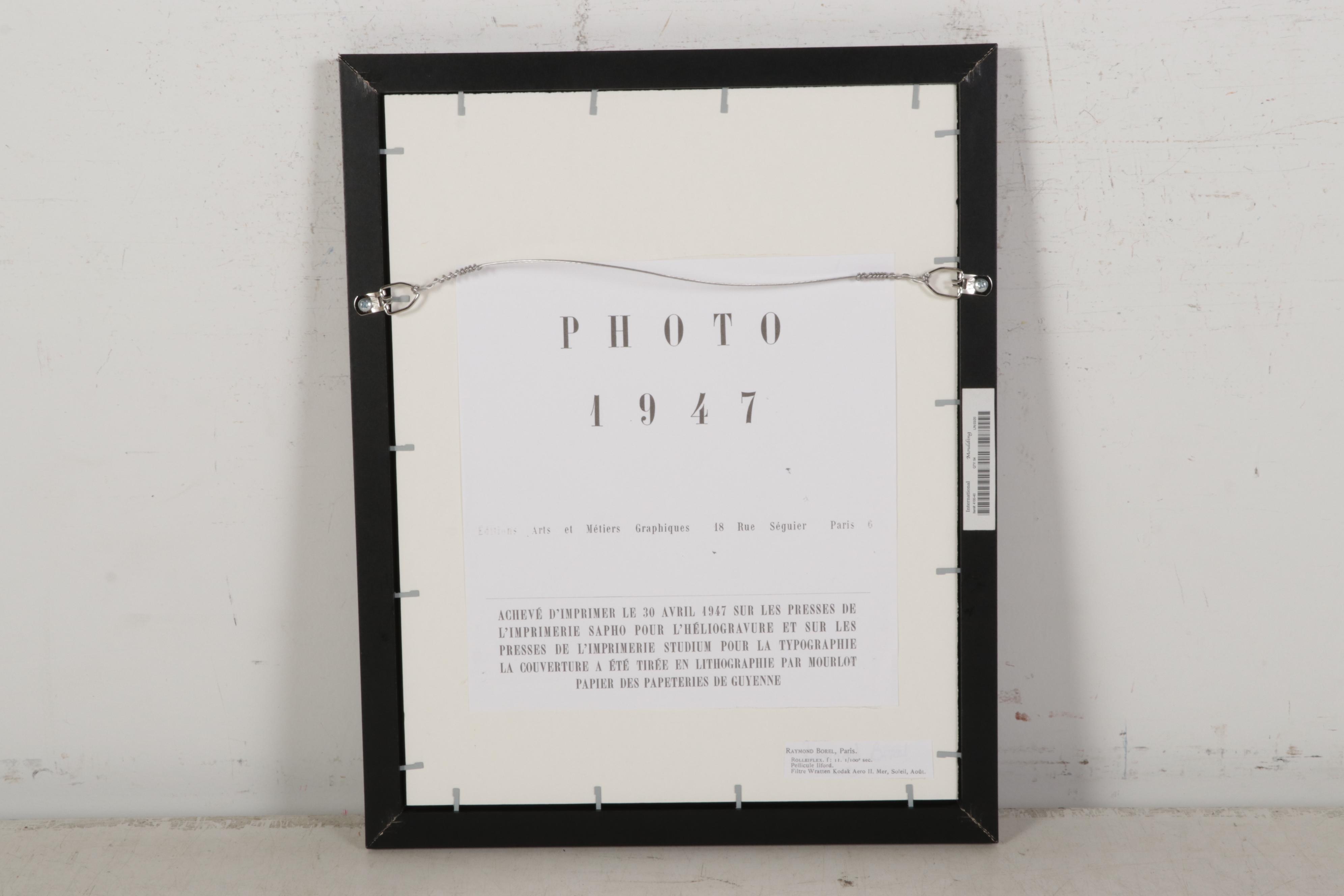 Raymond Borel Photogravure "Nude in Marsh Grasses" From "Photo 1947 ...