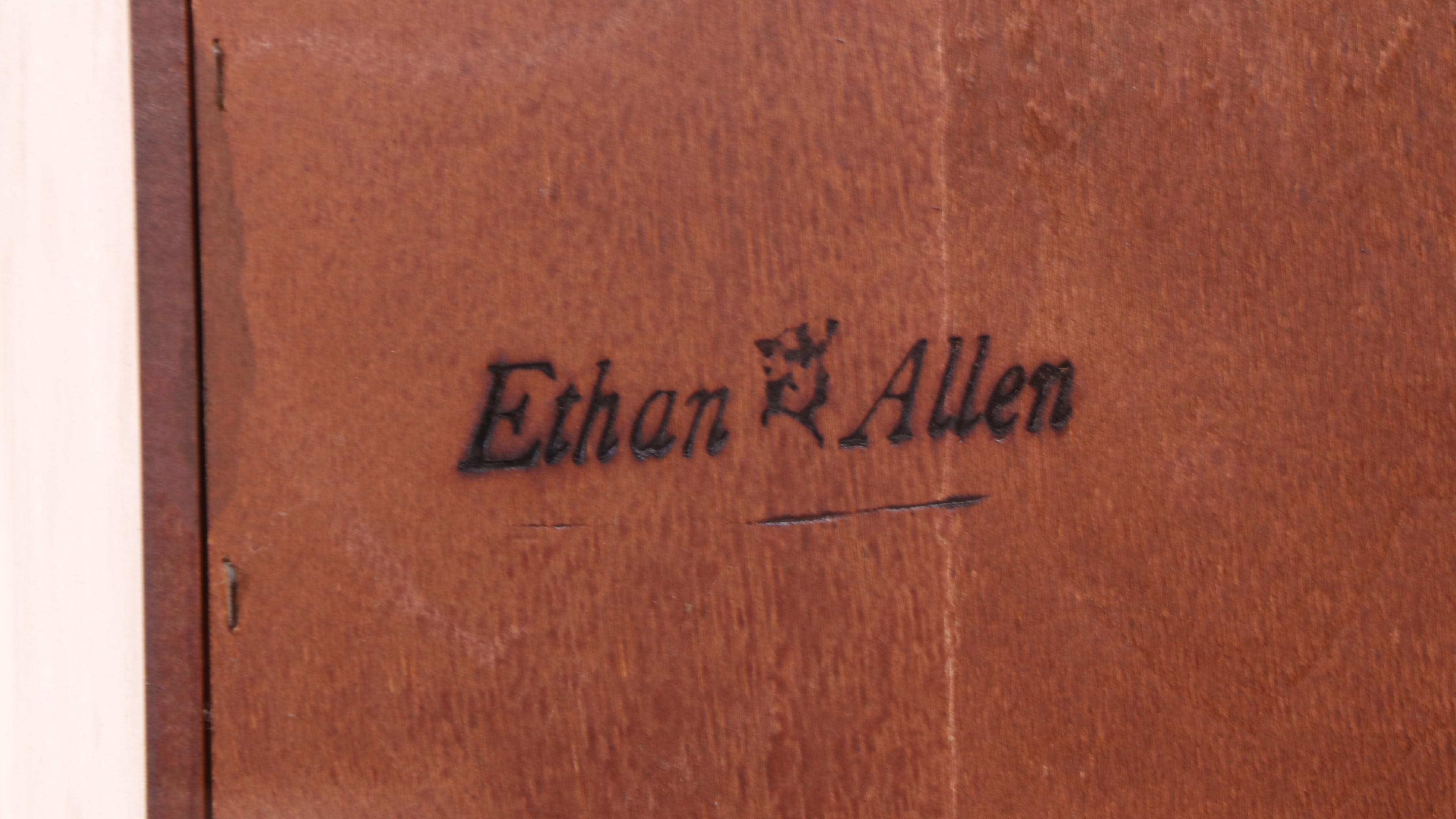 Ethan Allen Colonial Style Maple Bookcase, Late 20th Century | EBTH