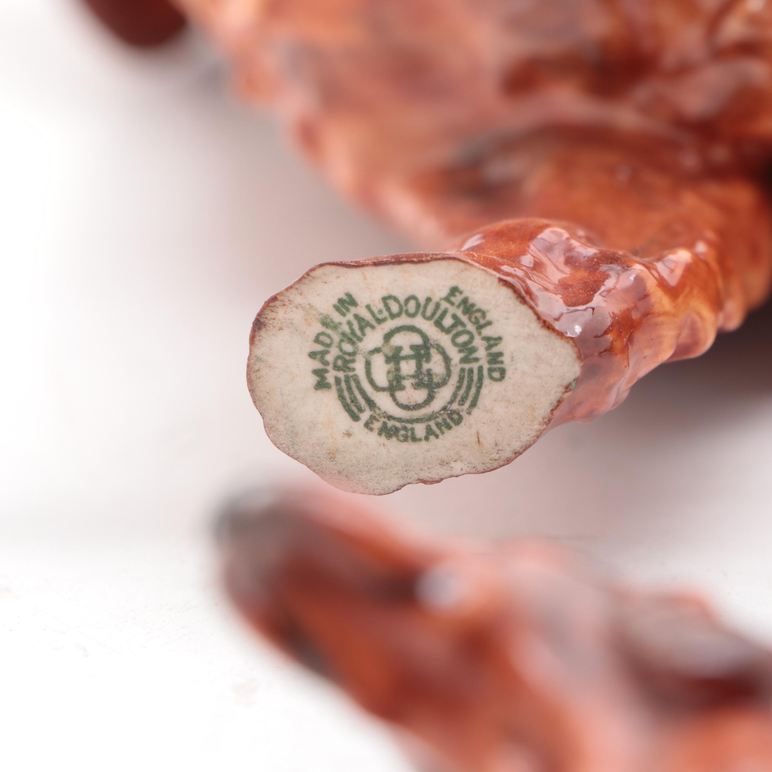 Royal Doulton Bone China Irish Setter Figures | EBTH