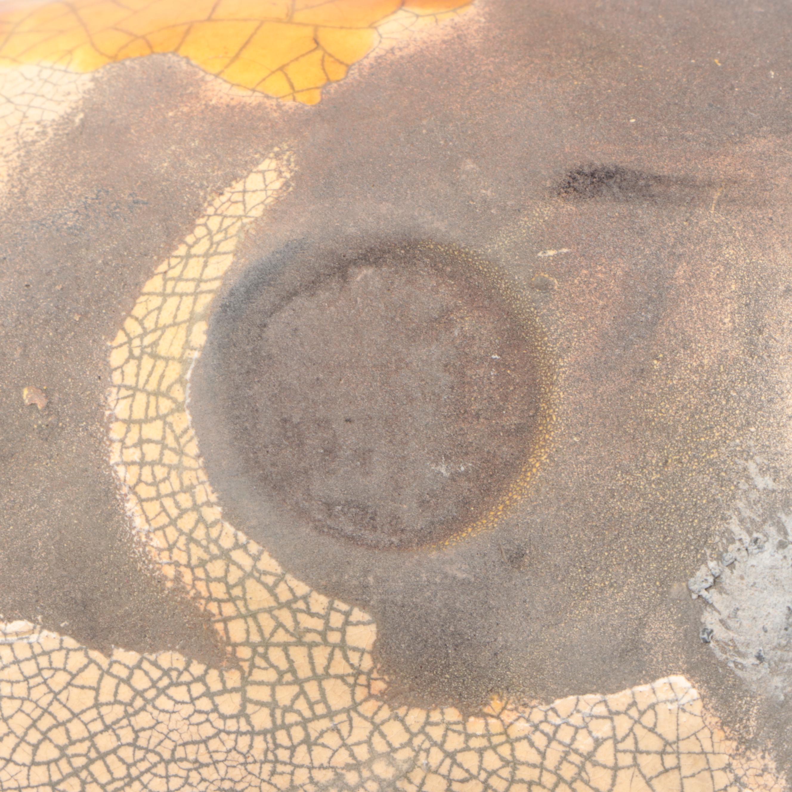 Lin Guang Yi Taiwanese Koji Pottery Roof Tile Sculpture | EBTH