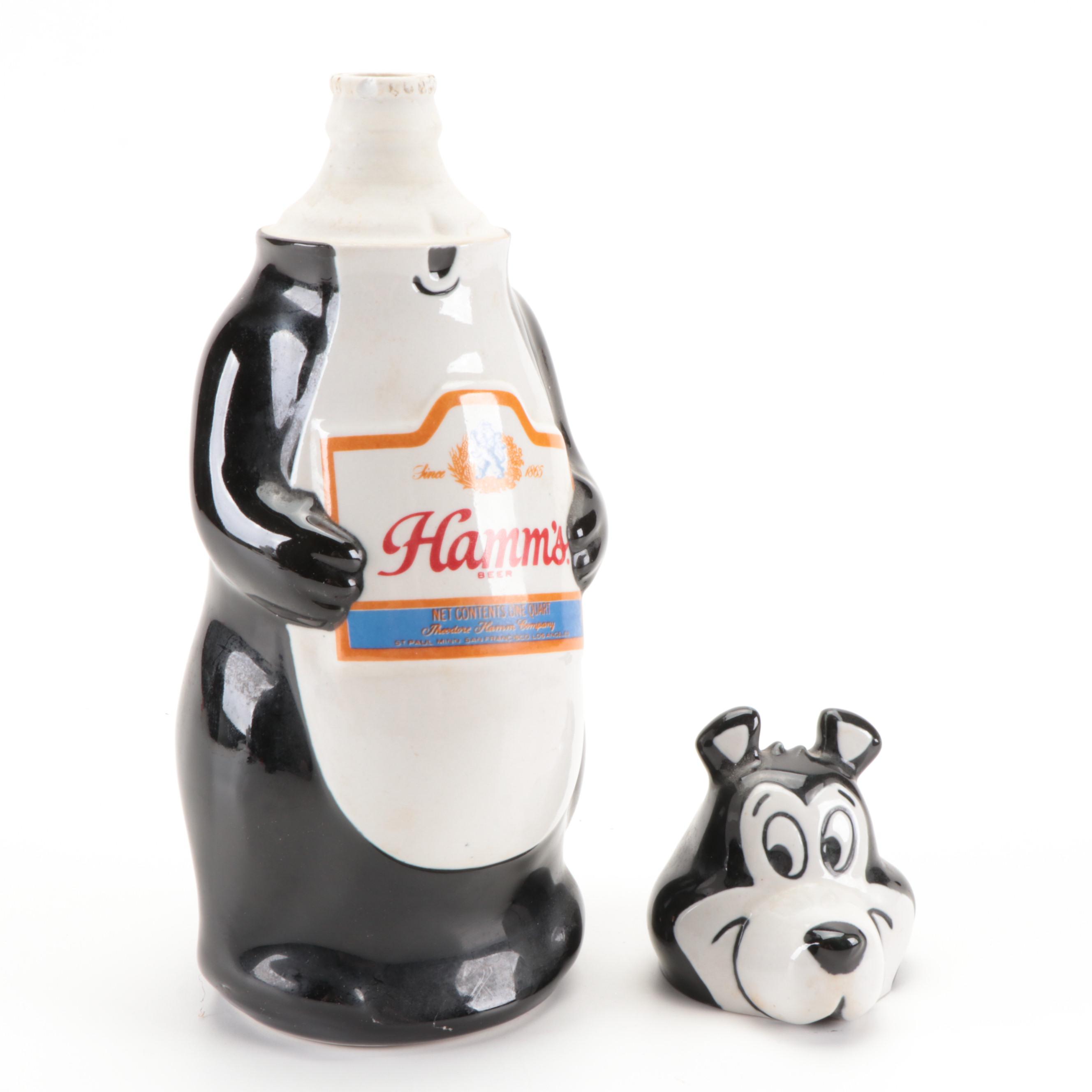 Ceramarte Hamm's Beer Decanter, 1972 | EBTH