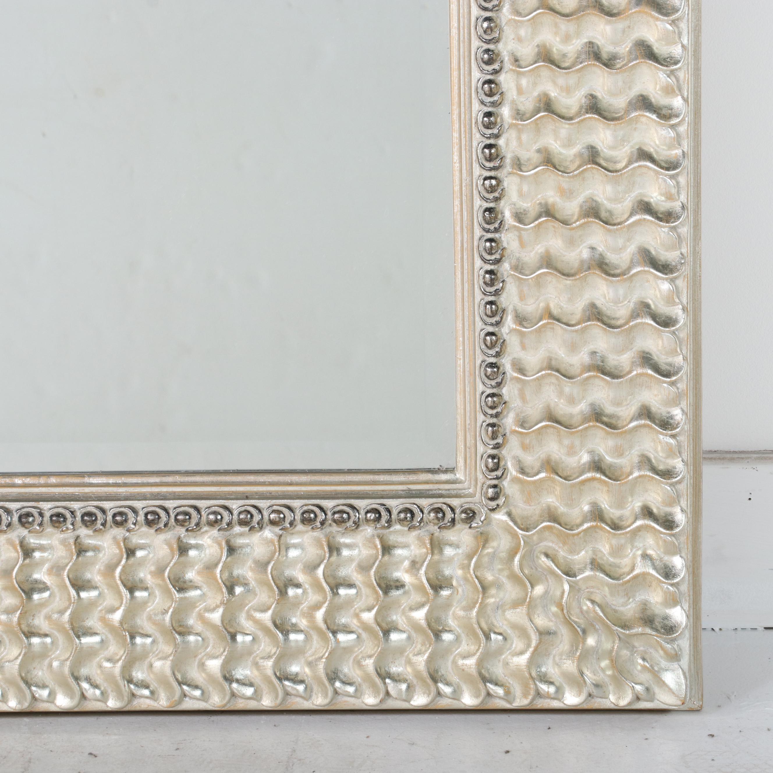 The Raschella Collection Silver Finish Wall Mirror | EBTH