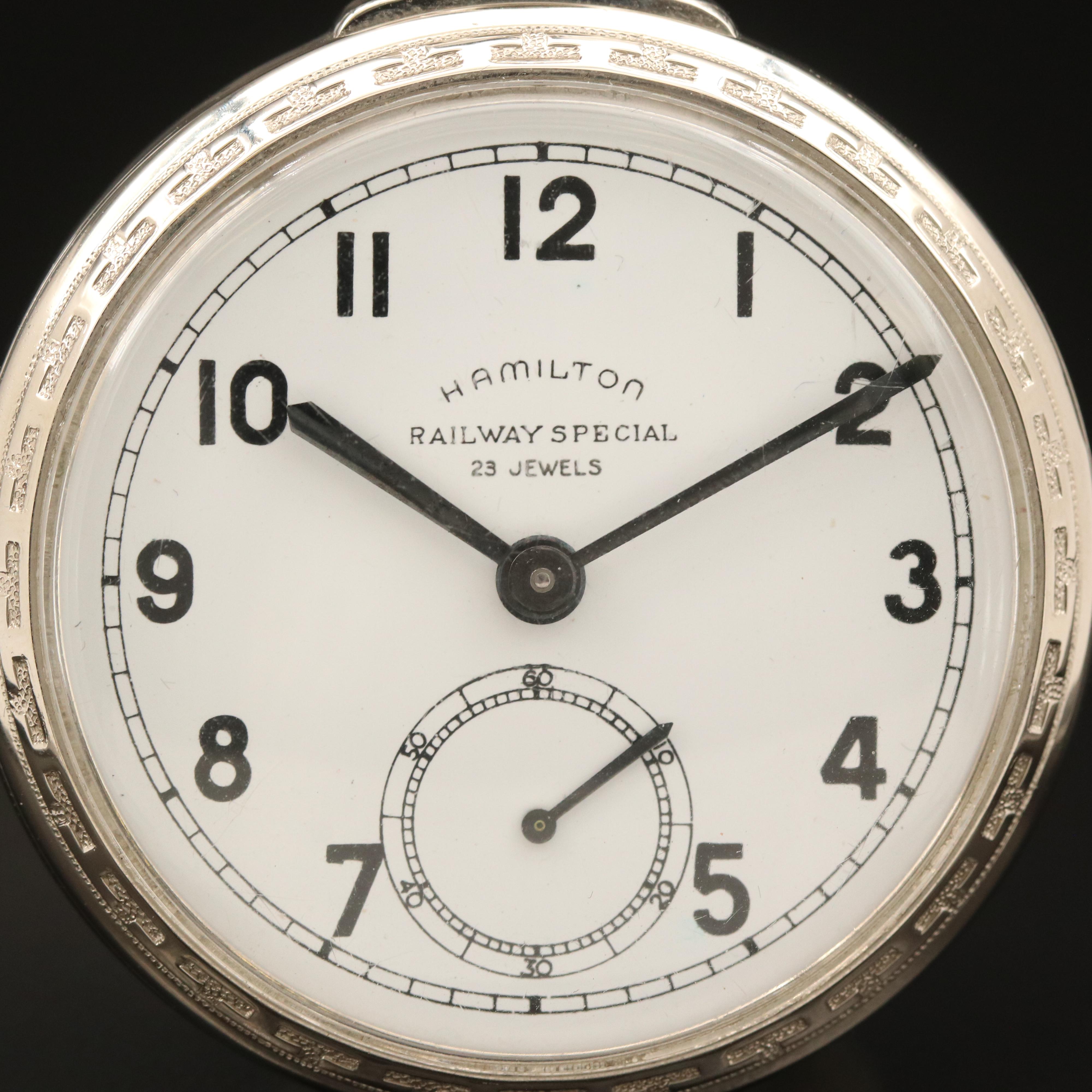 1951 Hamilton Railway Special Pocket Watch | EBTH