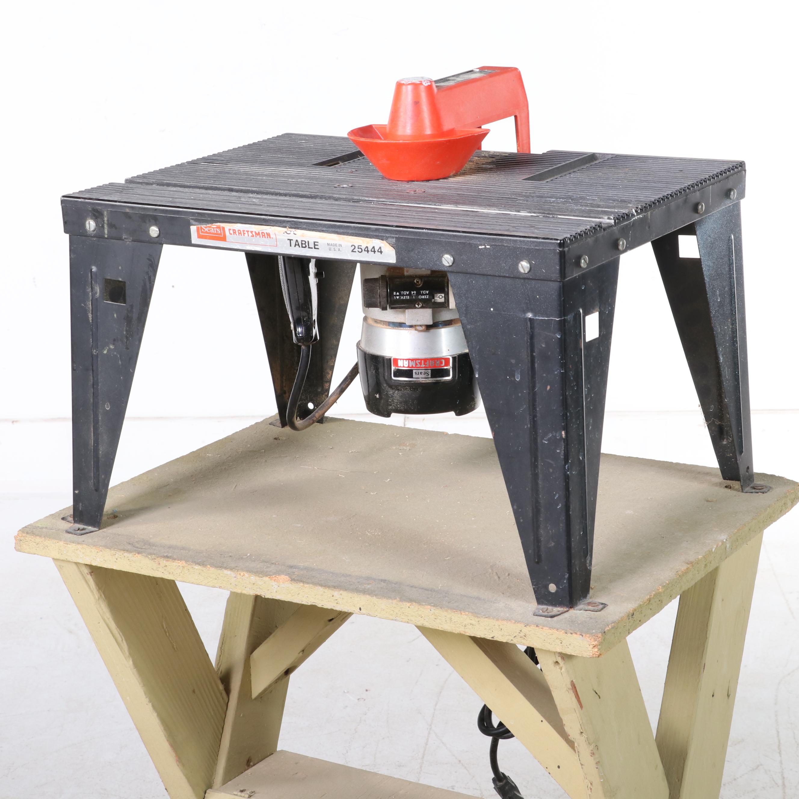 Craftsman "25444" Router Table on Stand | EBTH