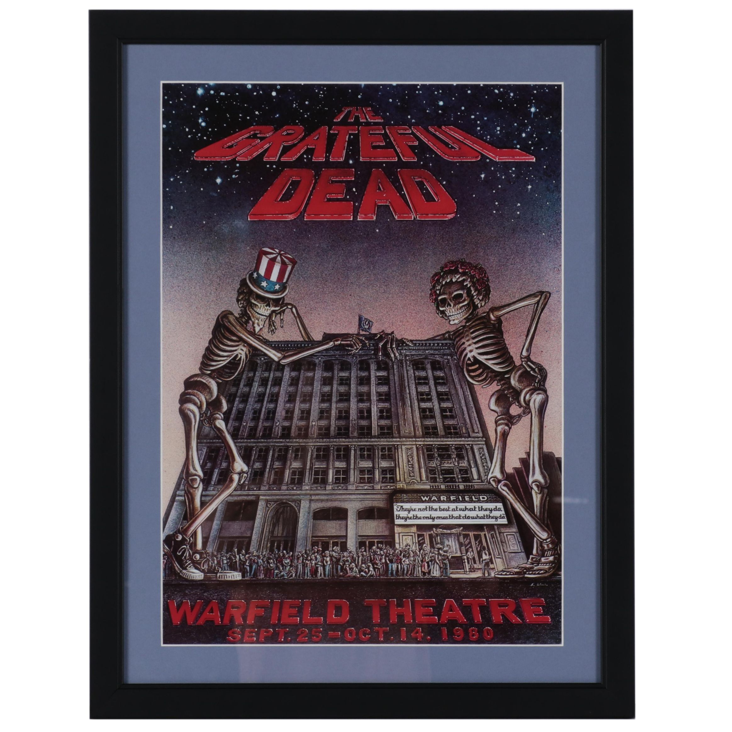 The Grateful Dead Offset Lithograph Concert Poster, 21st Century | EBTH