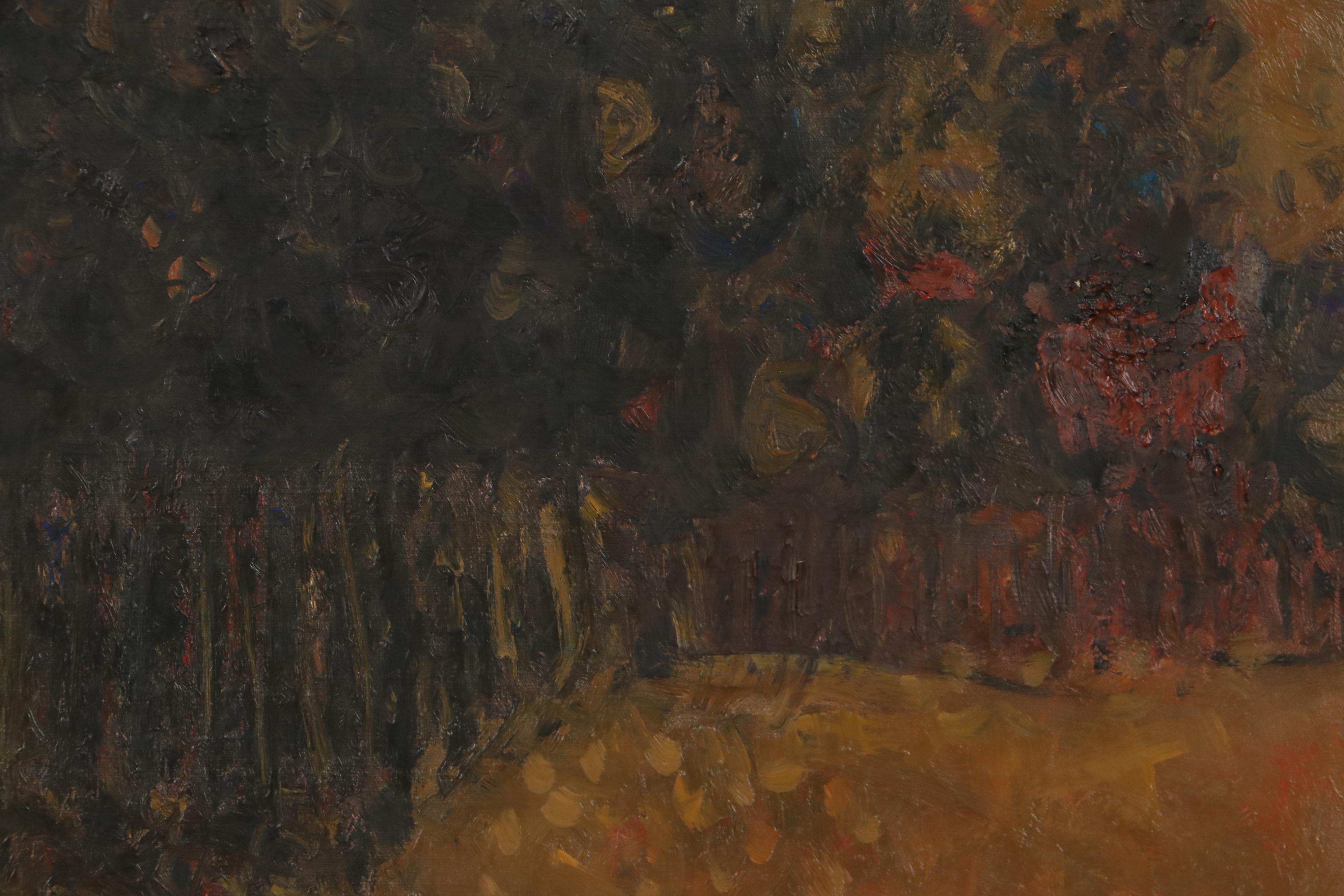 Alain Mathiot Landscape Oil Painting "Paysage Franc-Comtois" | EBTH