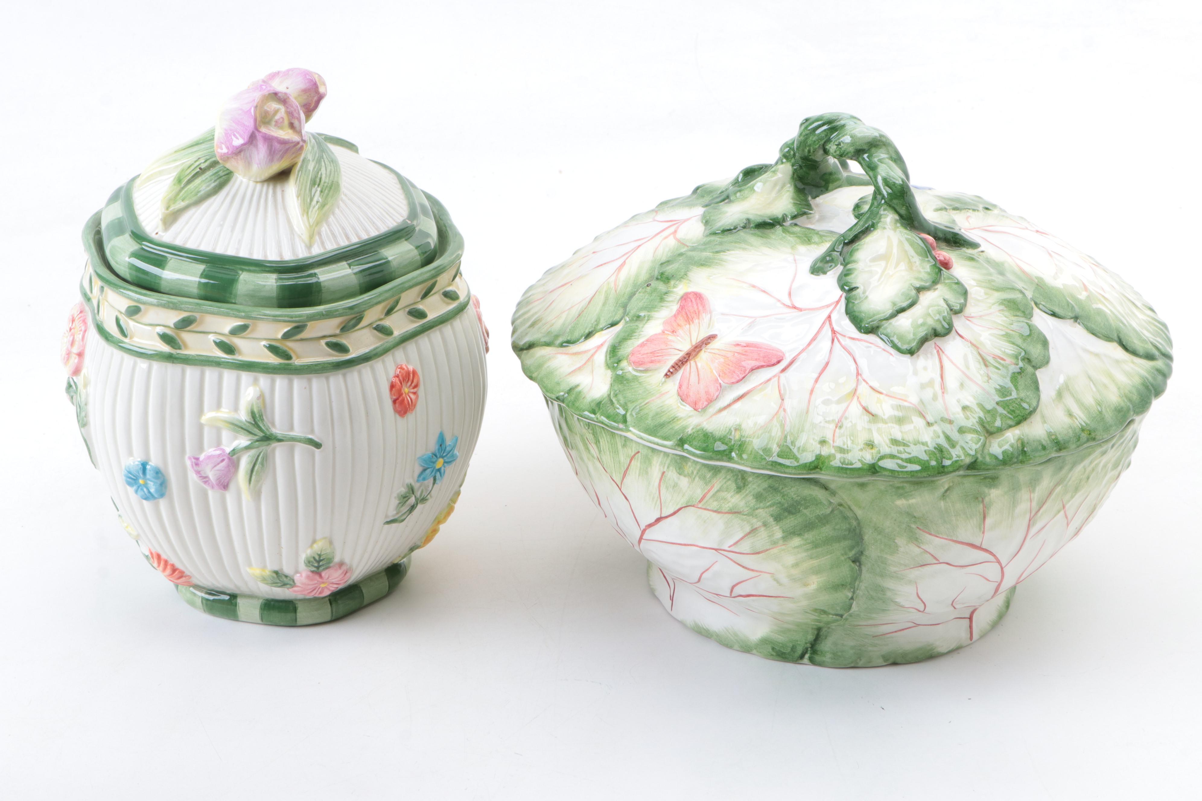 Intrada, Strata Group, and Fitz and Floyd Ceramic Serveware and ...