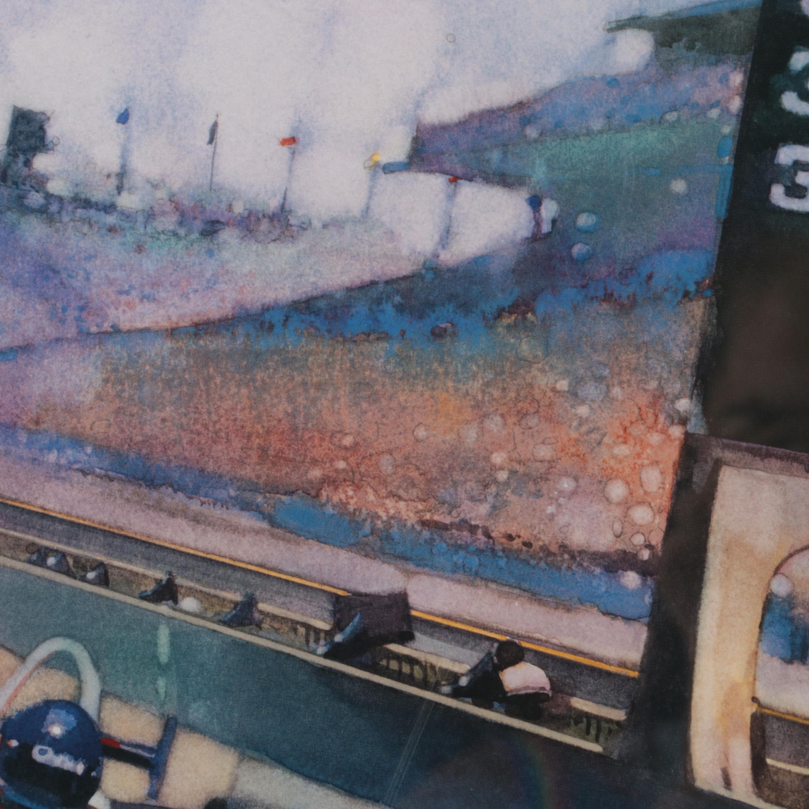 Ken Call Offset Lithograph "The Longest Road," Circa 1995 | EBTH