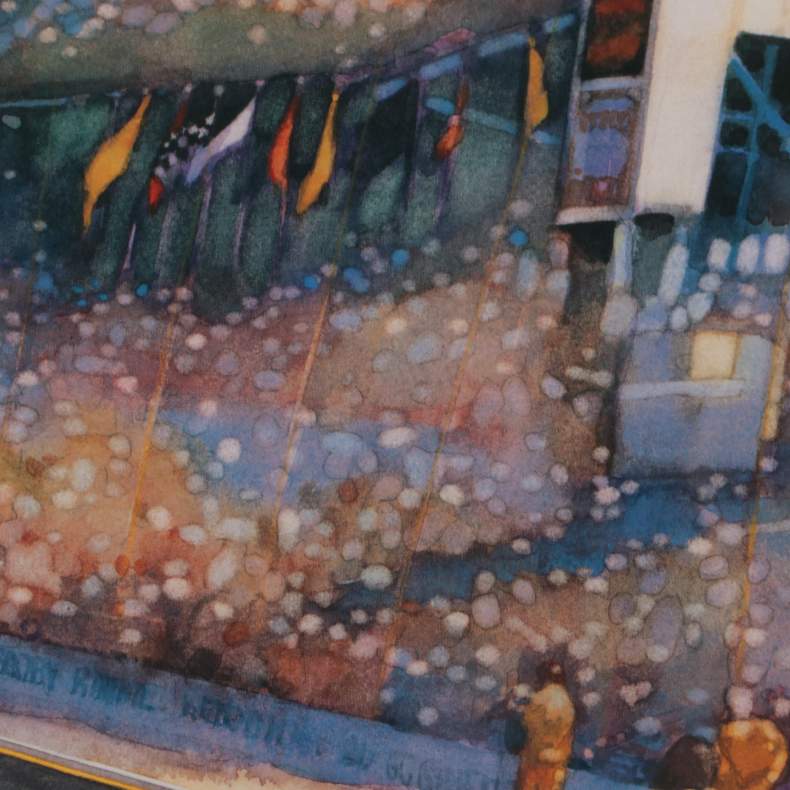 Ken Call Offset Lithograph "The Longest Road," Circa 1995 | EBTH