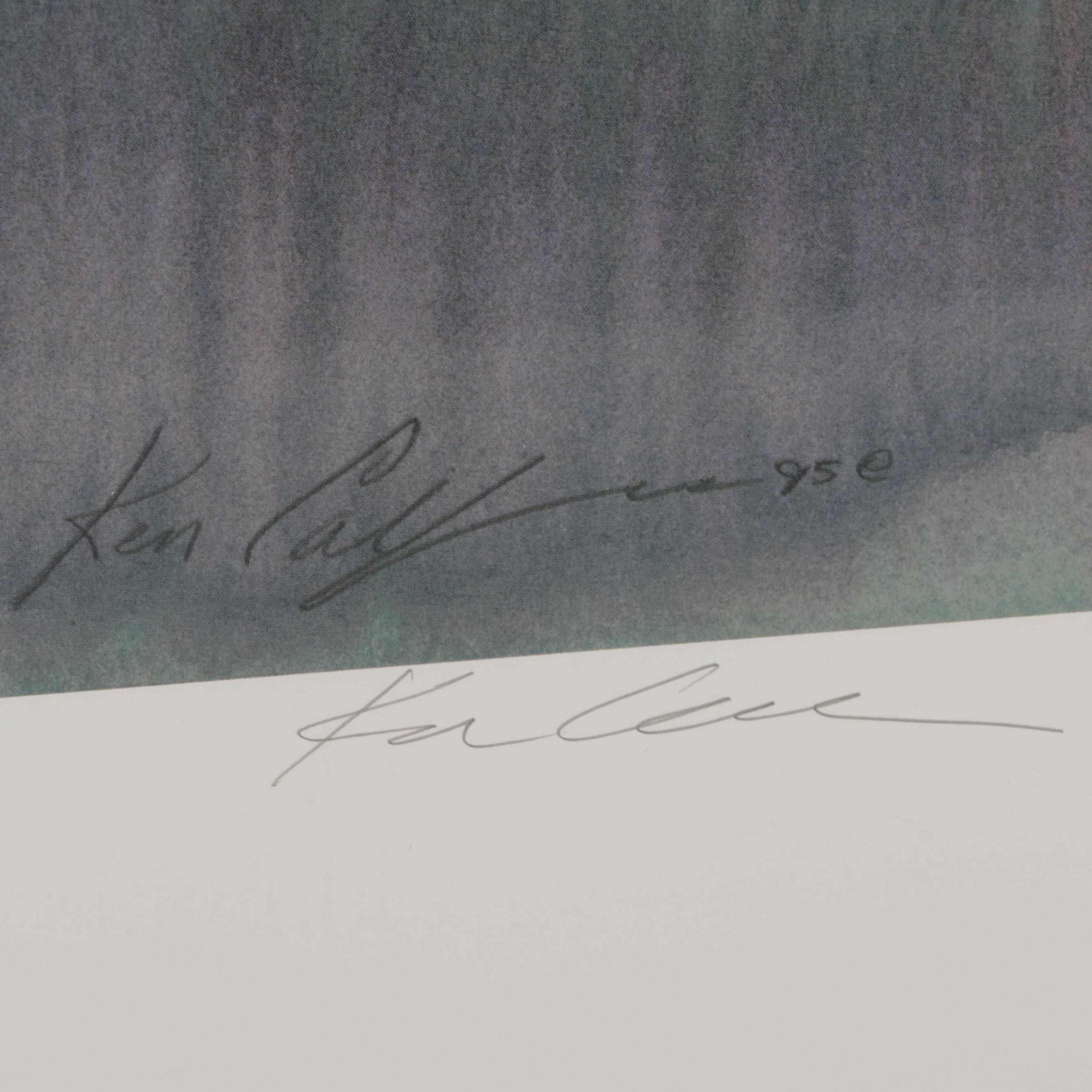 Ken Call Offset Lithograph "The Longest Road," Circa 1995 | EBTH