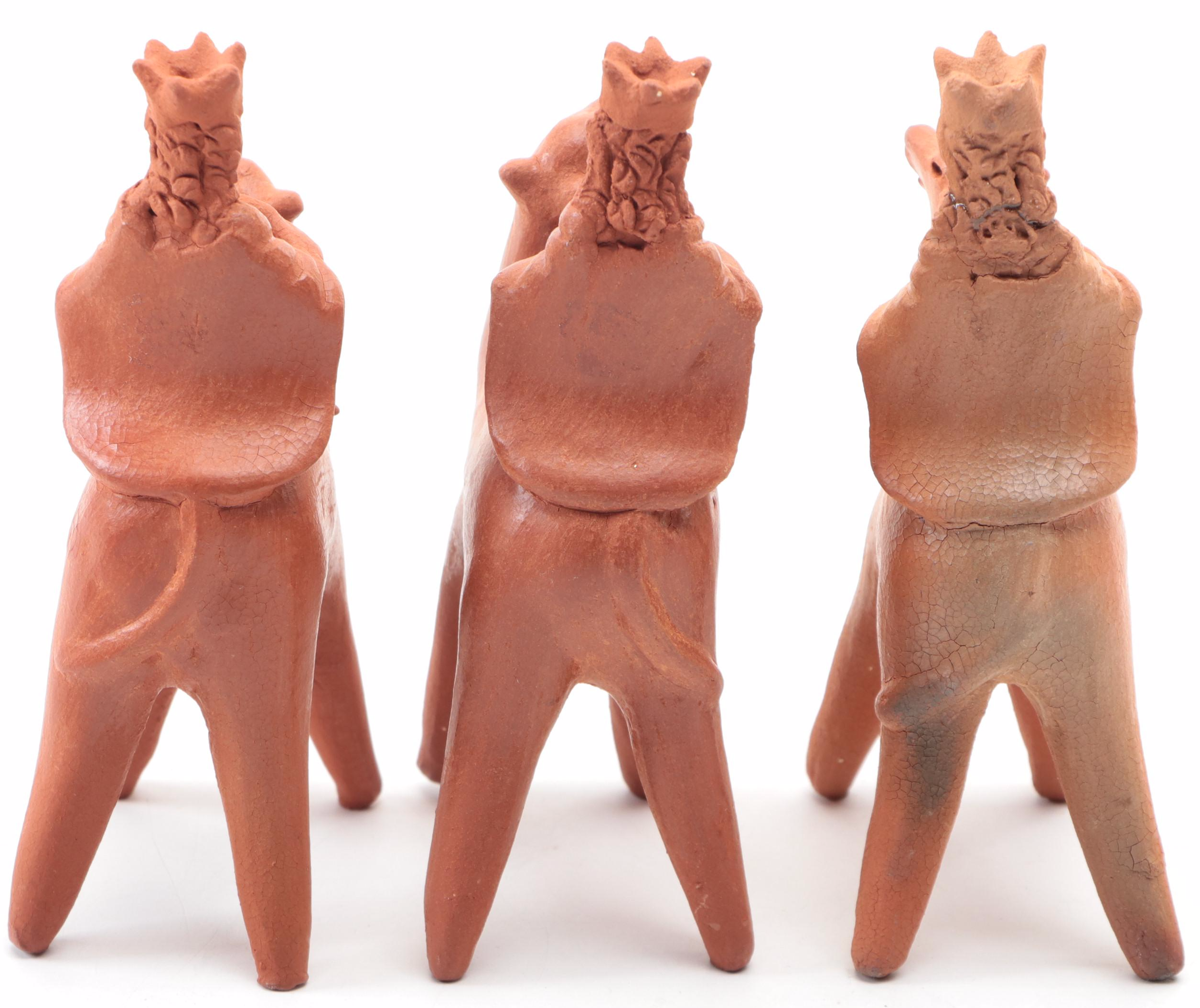Terracotta Nativity Set | EBTH