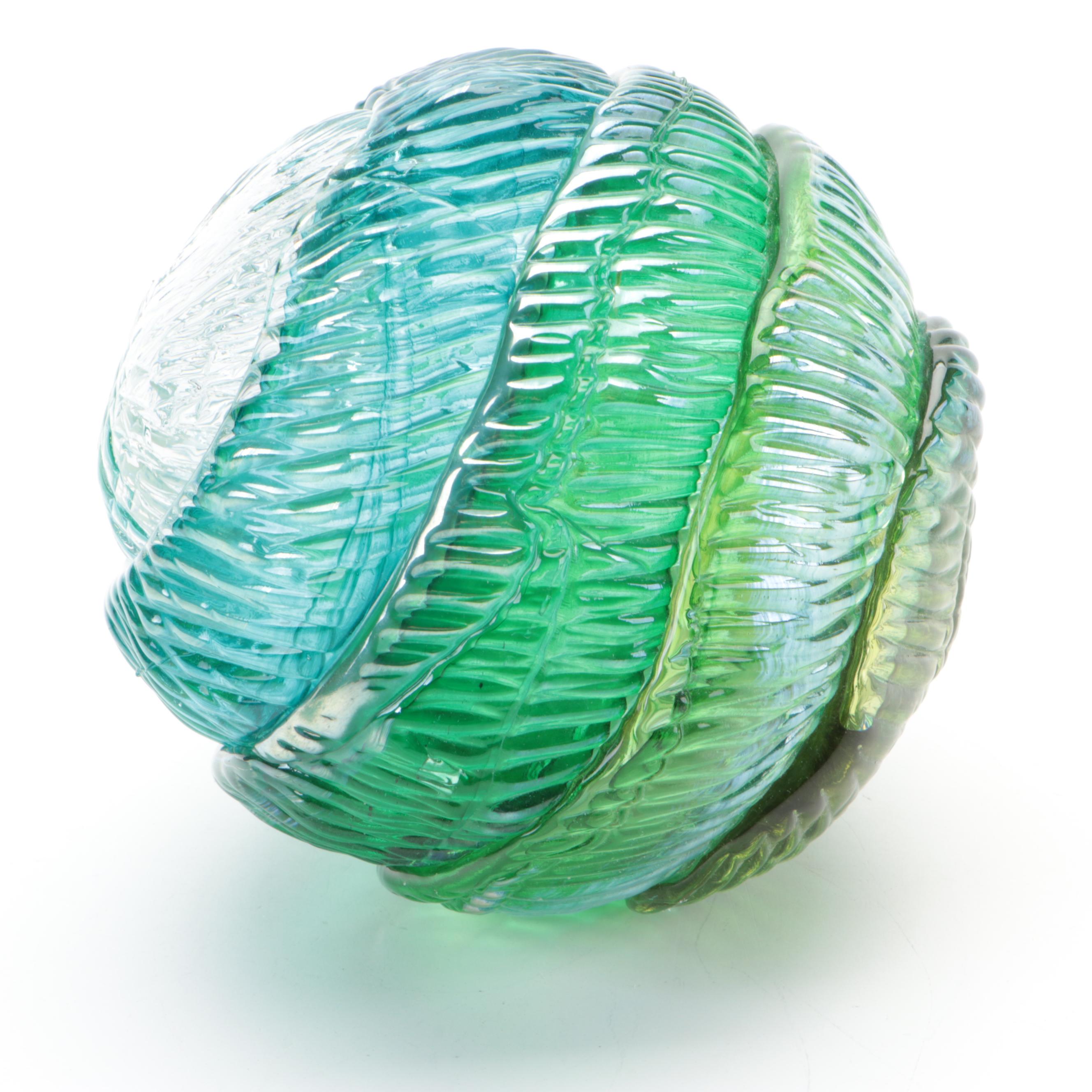 Fusion Handmade Textured Glass Orbs | EBTH