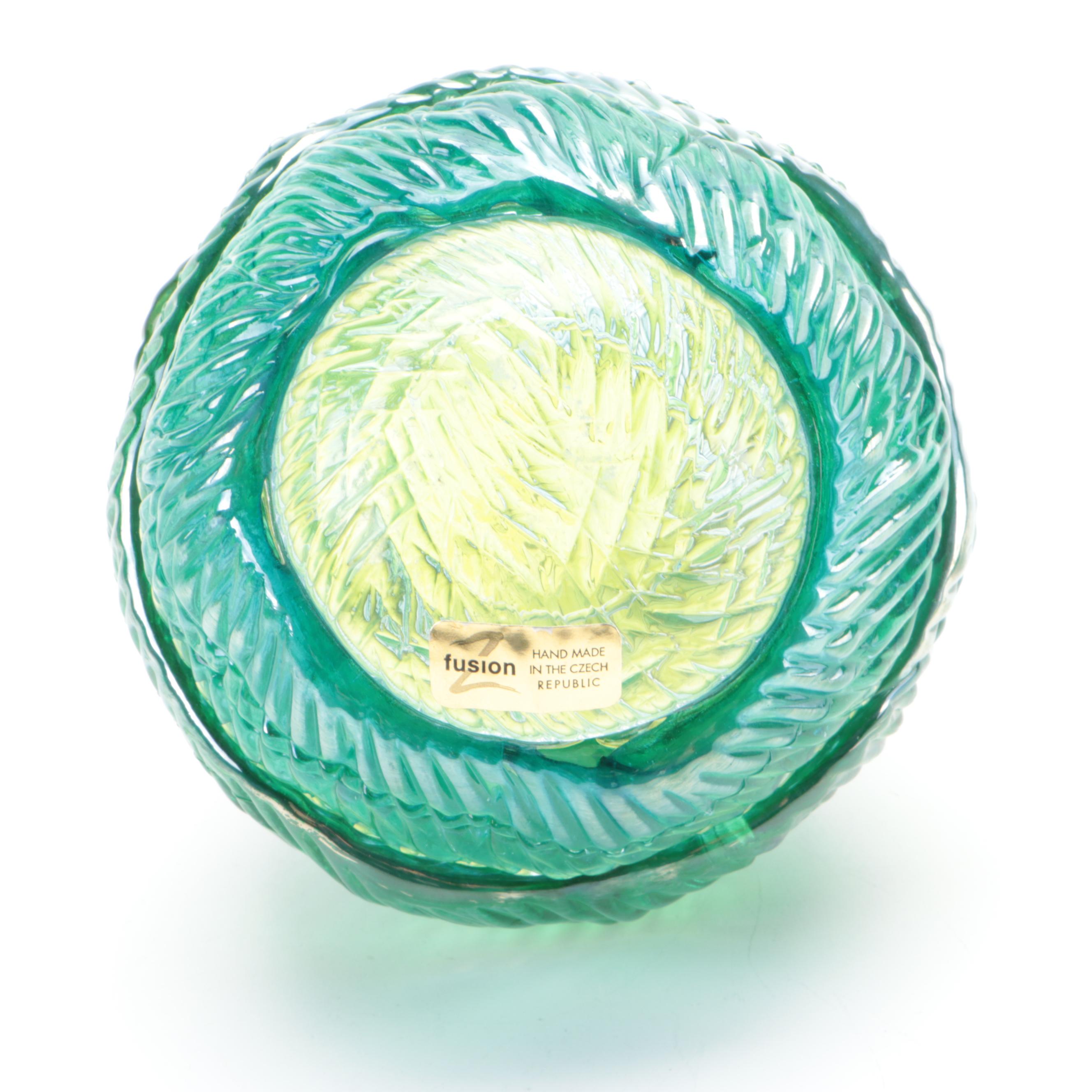 Fusion Handmade Textured Glass Orbs | EBTH