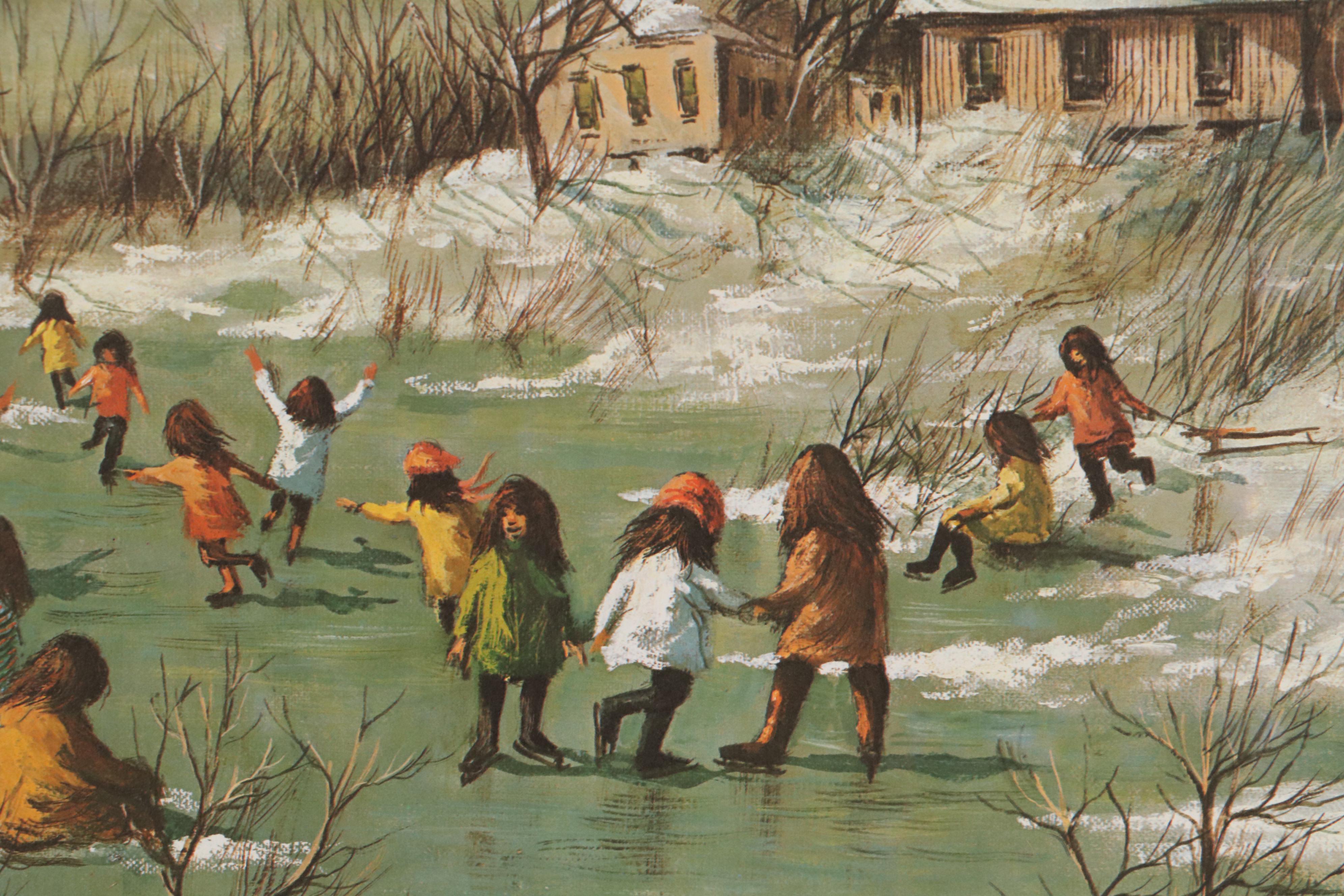 Robert Fabe Offset Lithographs Including "First Frost," 1978 | EBTH
