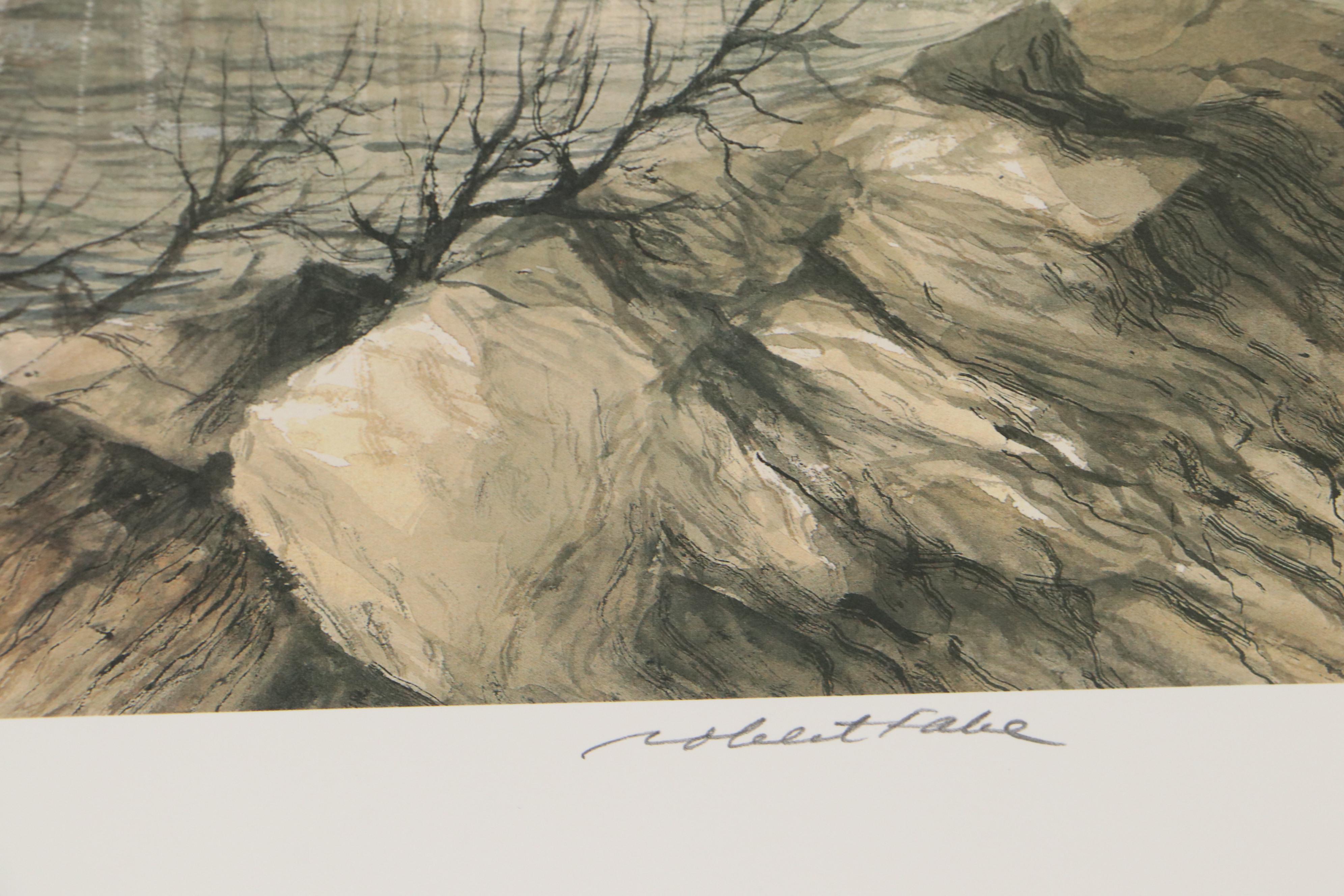 Robert Fabe Offset Lithographs Including "Beach House," 1987 | EBTH
