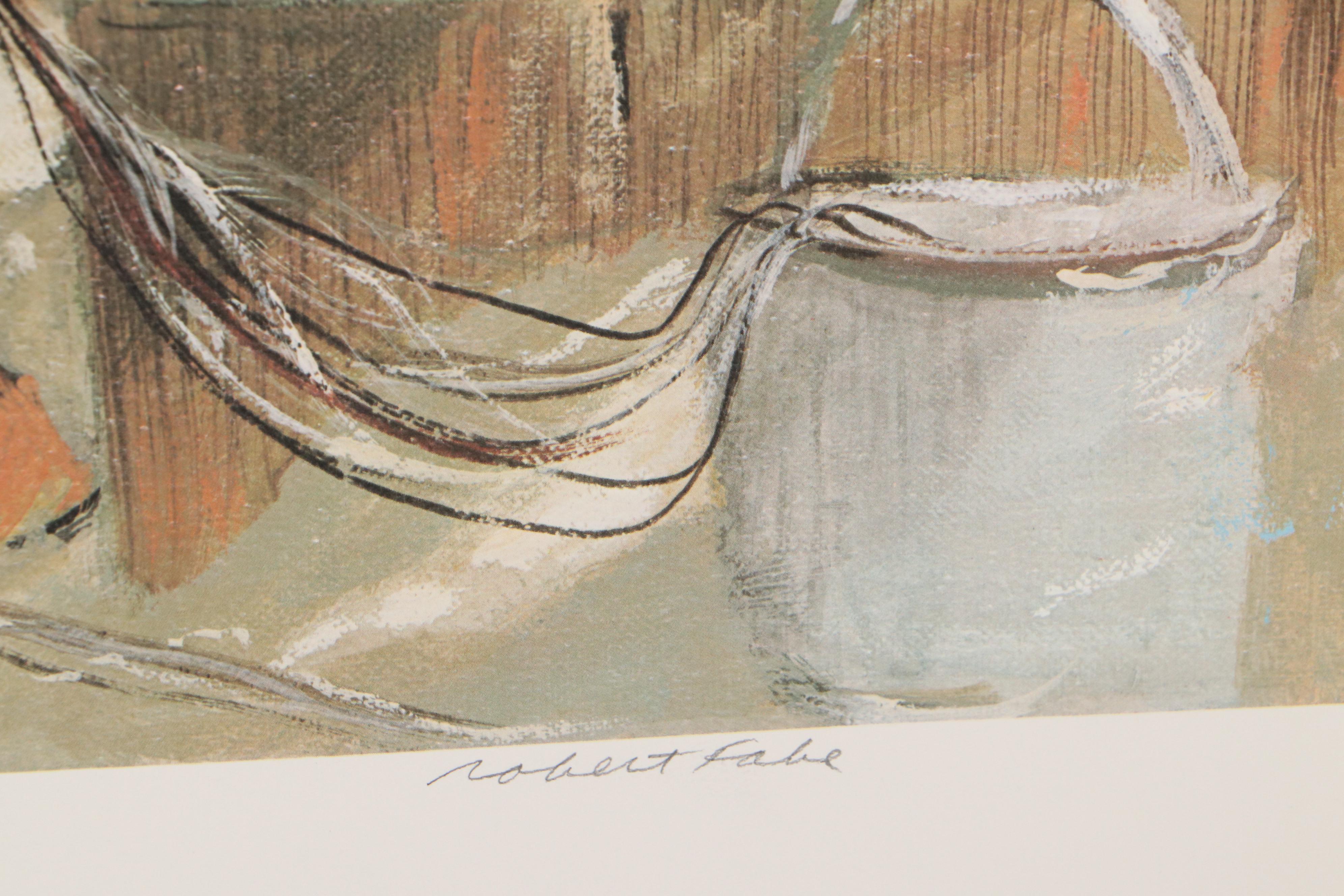 Robert Fabe Offset Lithographs Including "Beach House," 1987 | EBTH