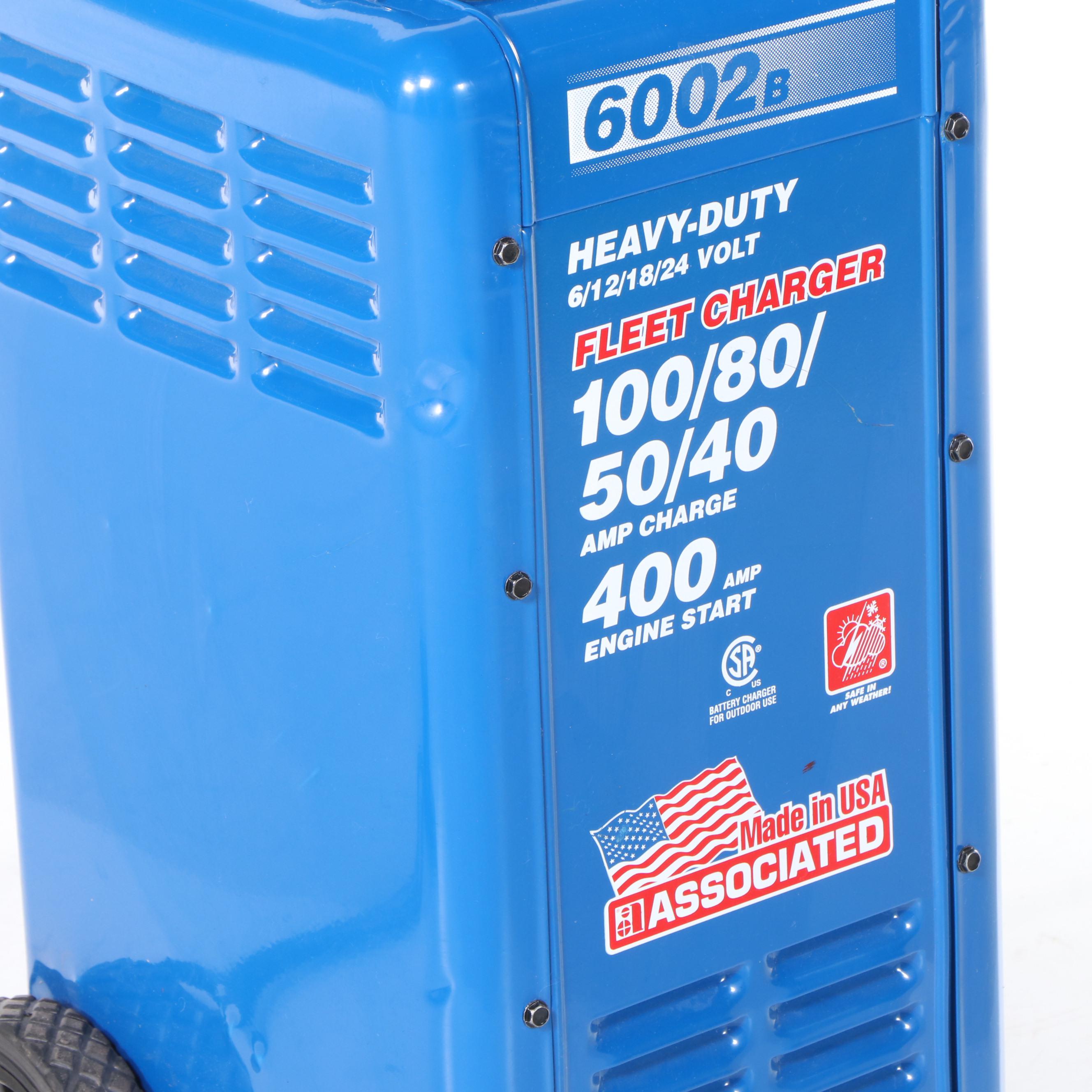 Associated Heavy Duty Fleet Charger with 12V Crank Assist | EBTH