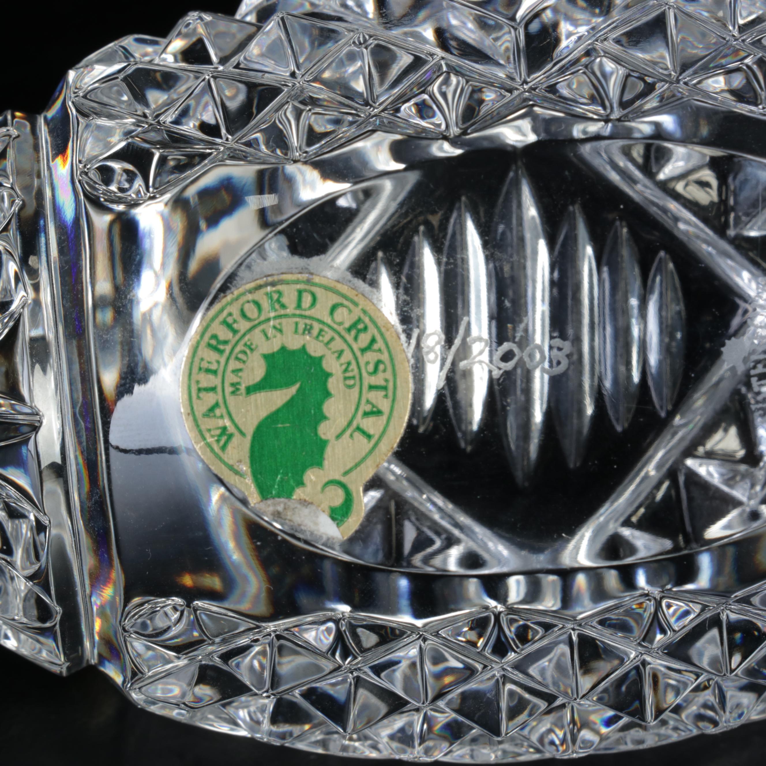 Waterford Cut Crystal Ohio State Football National Champions ...