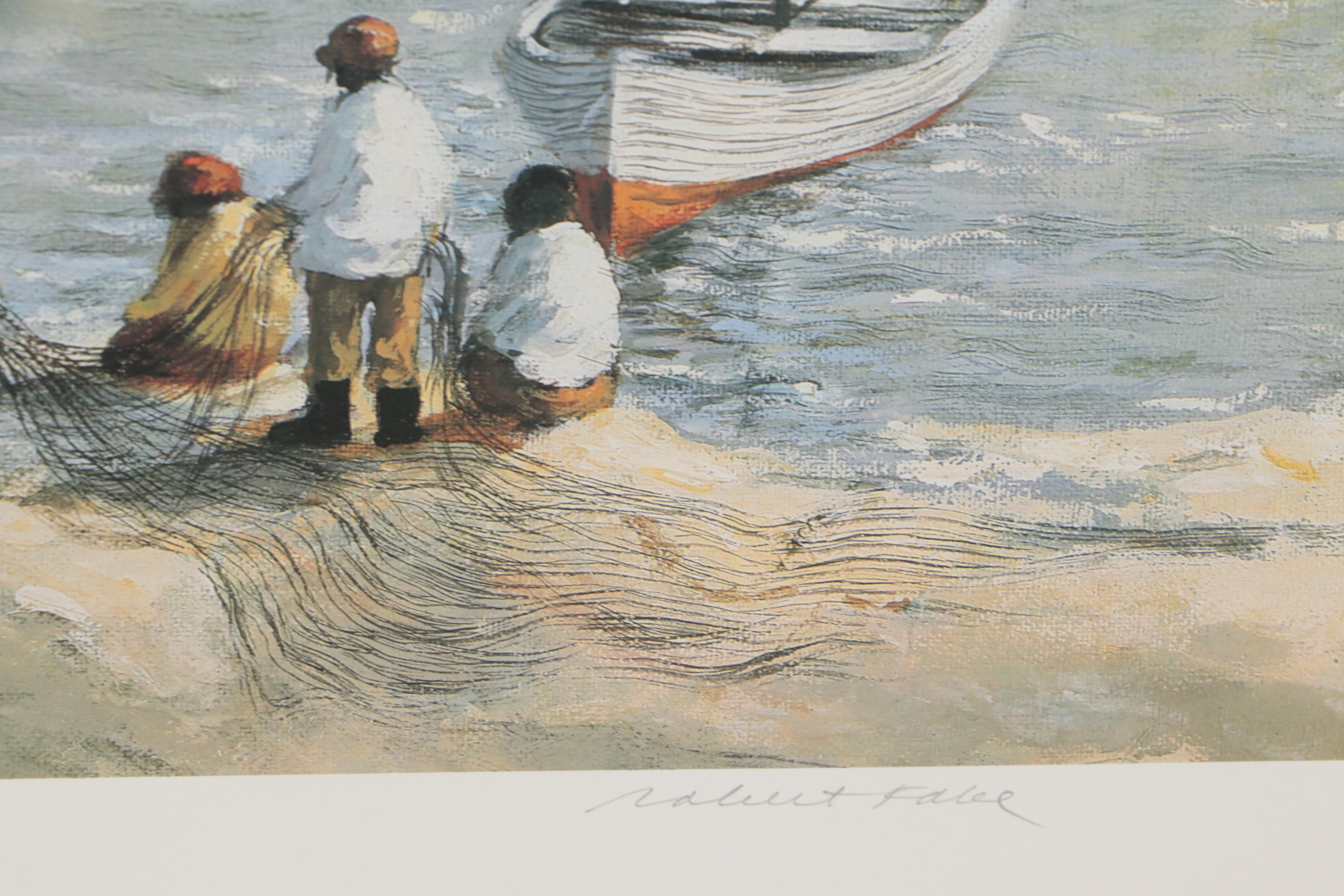Robert Fabe Offset Lithographs Including "Old Harbor," 1981 | EBTH