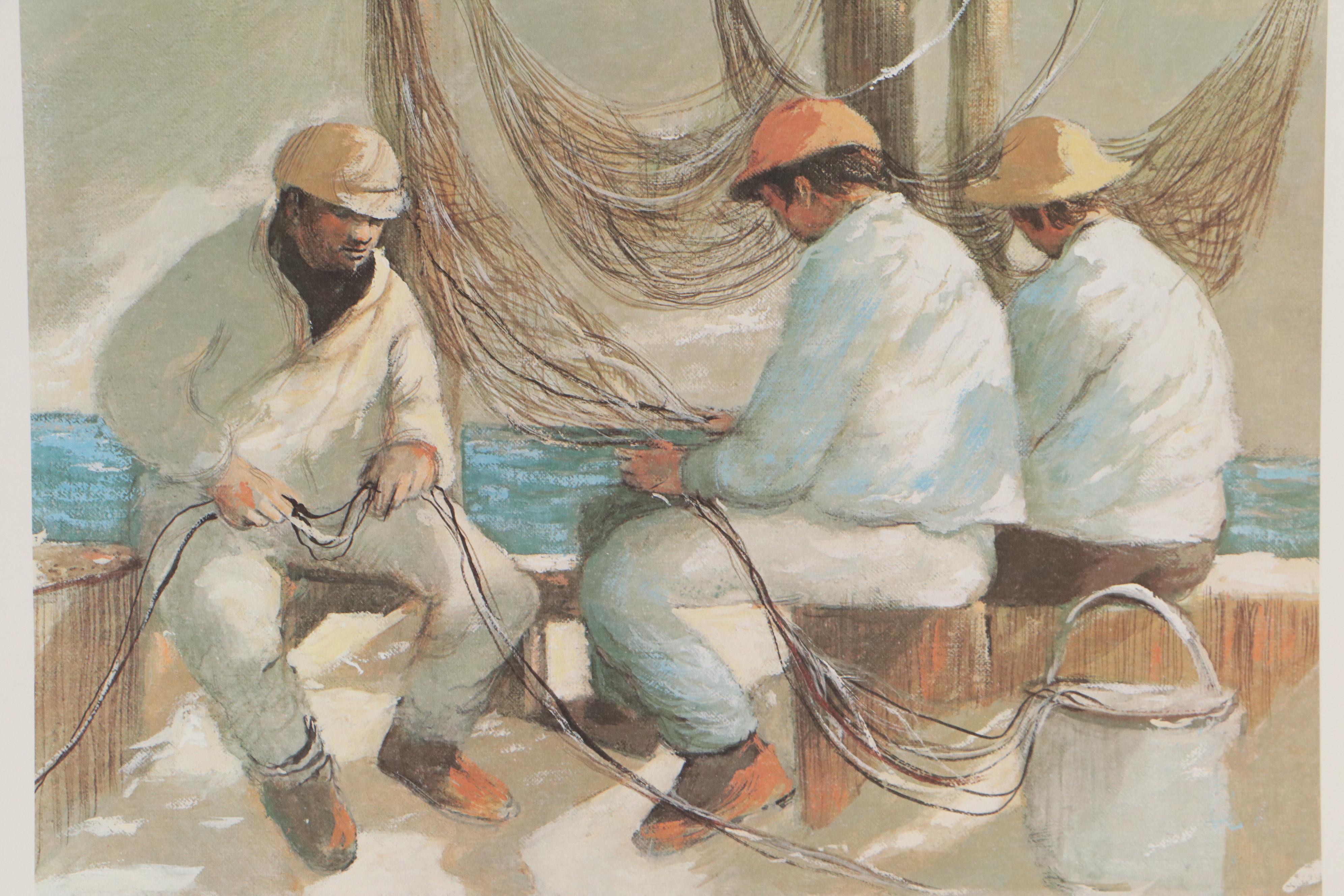 Robert Fabe Offset Lithographs Including "Old Harbor," 1981 | EBTH