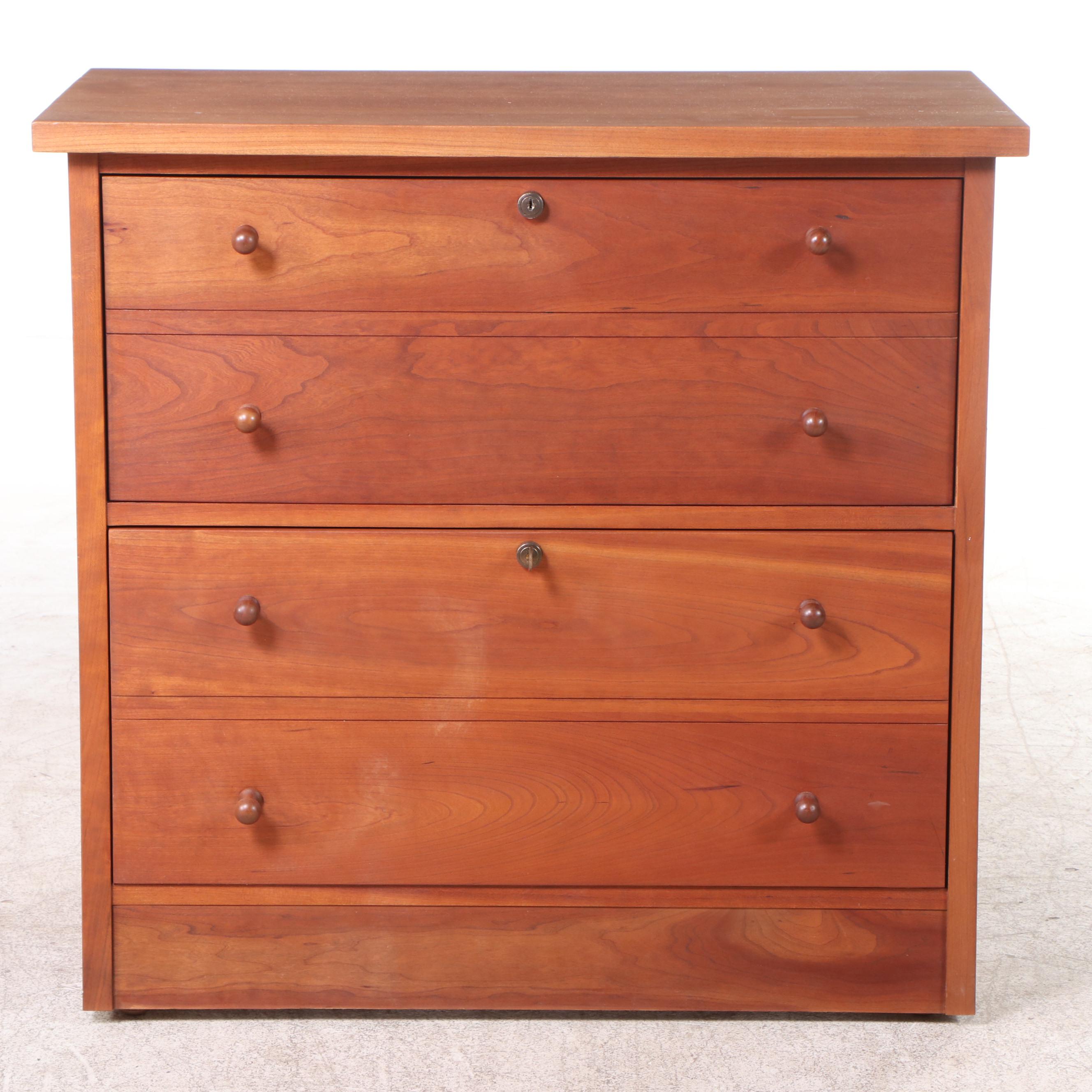 Stickley Cherry Lateral File Cabinet | EBTH