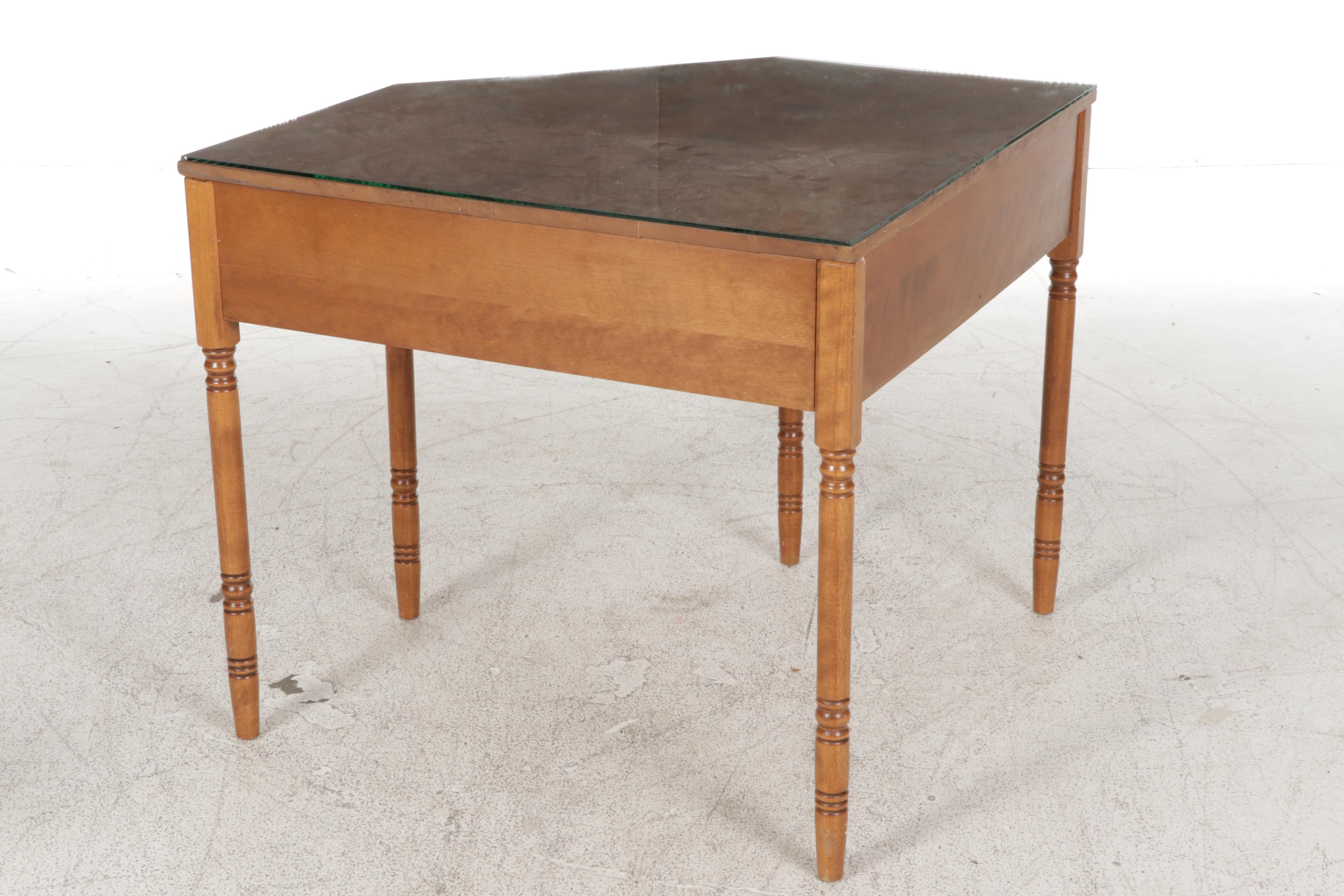 Ethan Allen by Baumritter American Colonial Style Wooden Corner Desk ...