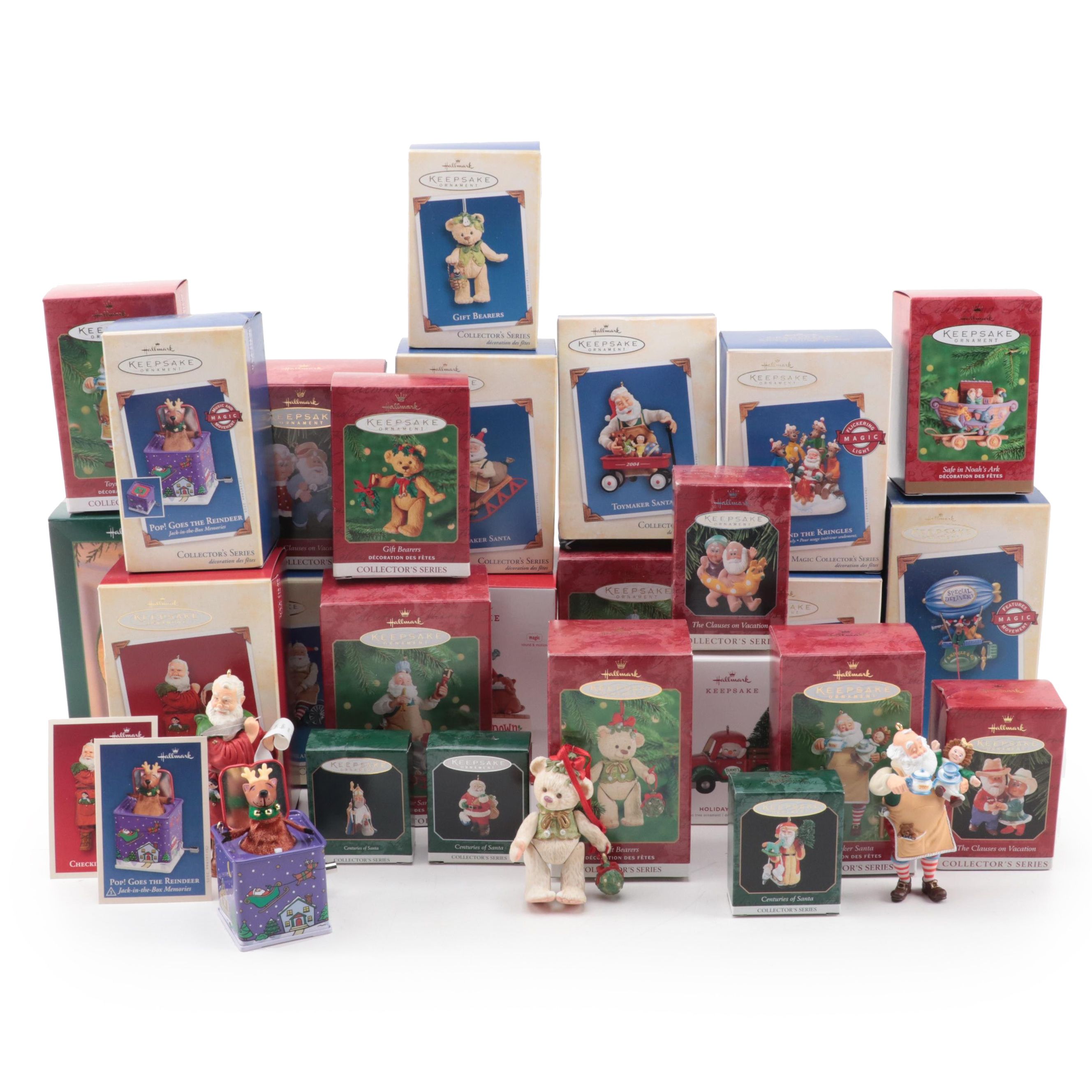 Hallmark Christmas Ornaments Featuring "Toymaker Santa" and More | EBTH