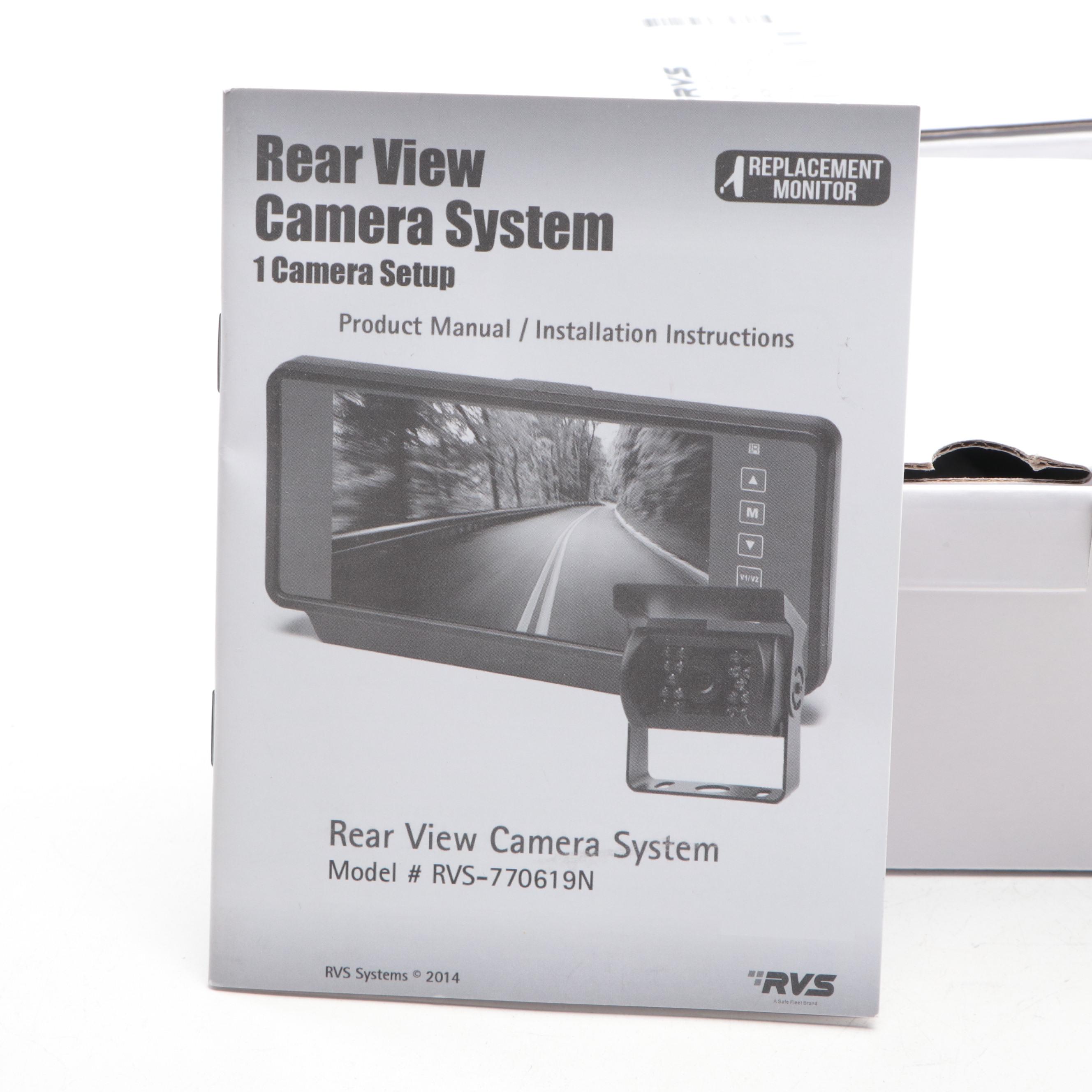 Rear View Safety Commercial Grade Rear View Camera System | EBTH