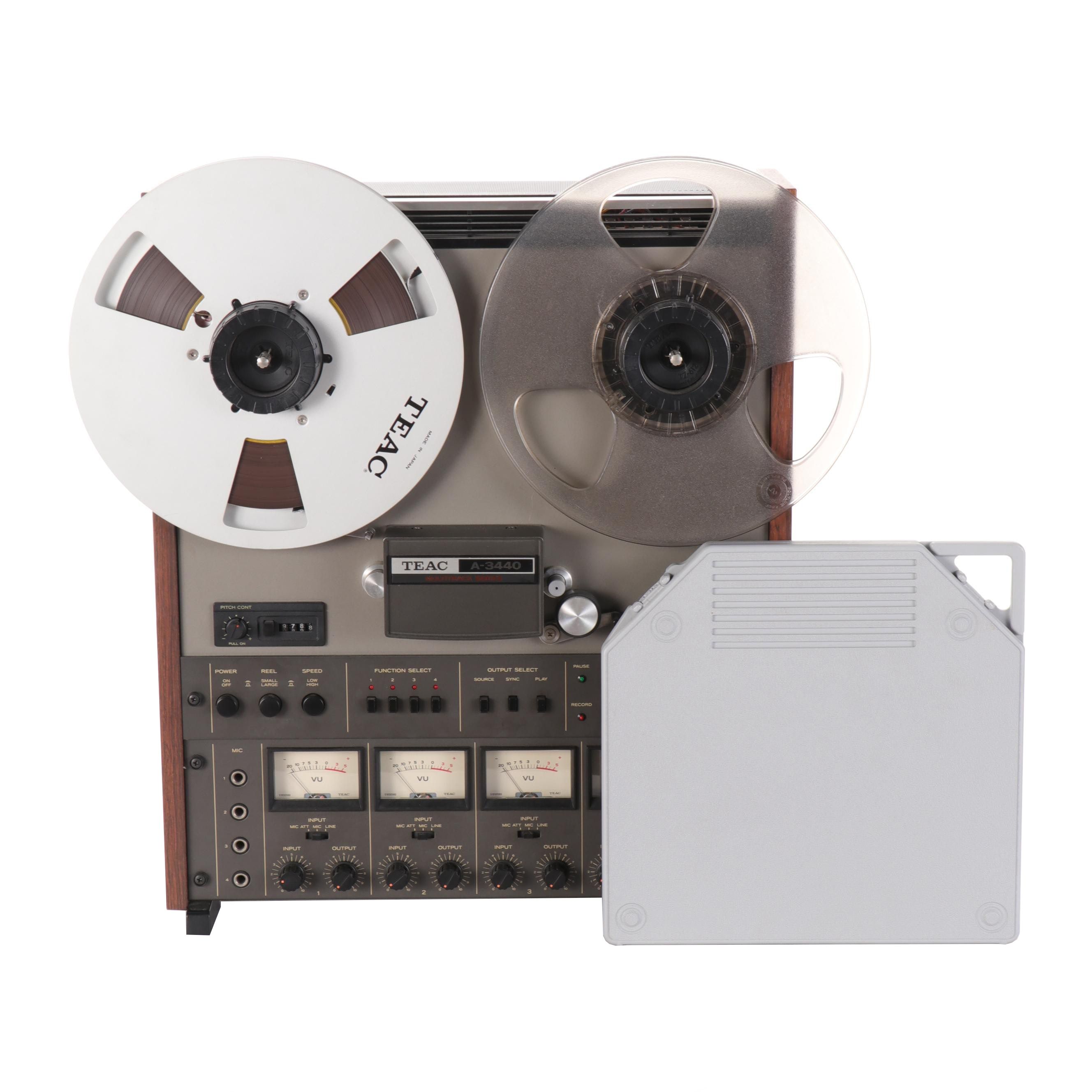 TEAC A-3440 Four Channel Reel to Reel Tape Deck, Late 20th Century | EBTH
