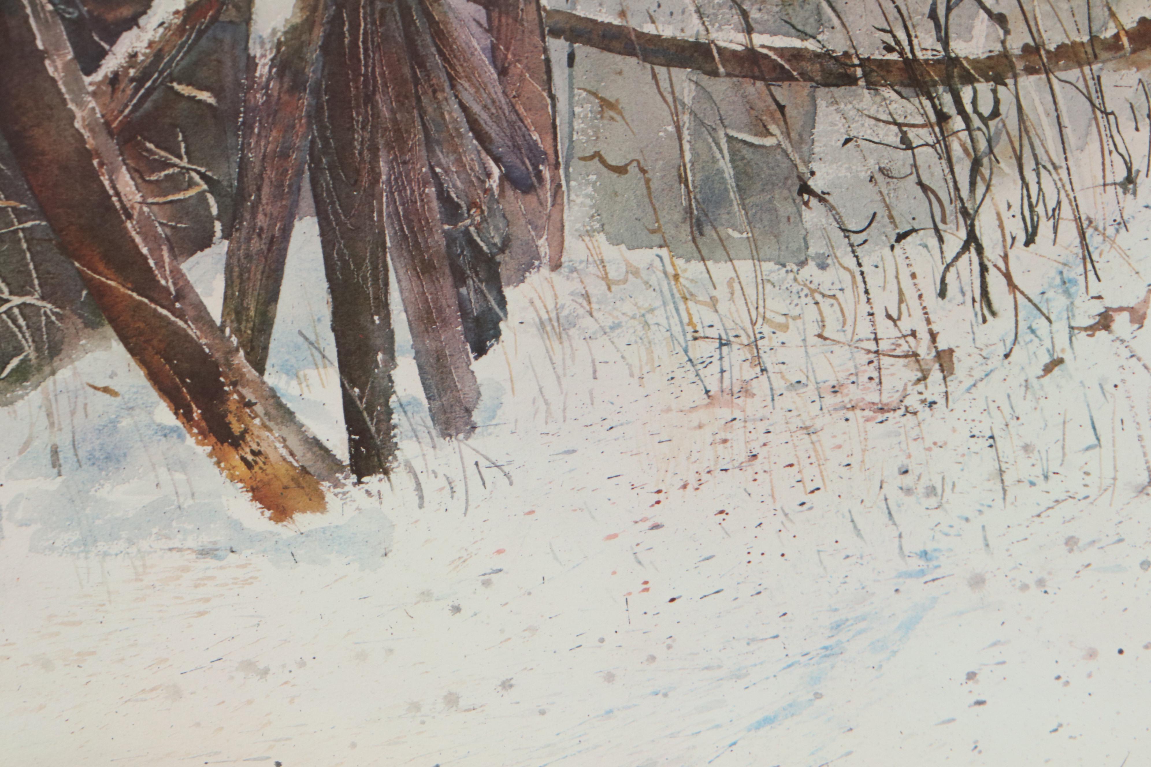 Homer Hacker Offset Lithograph | EBTH