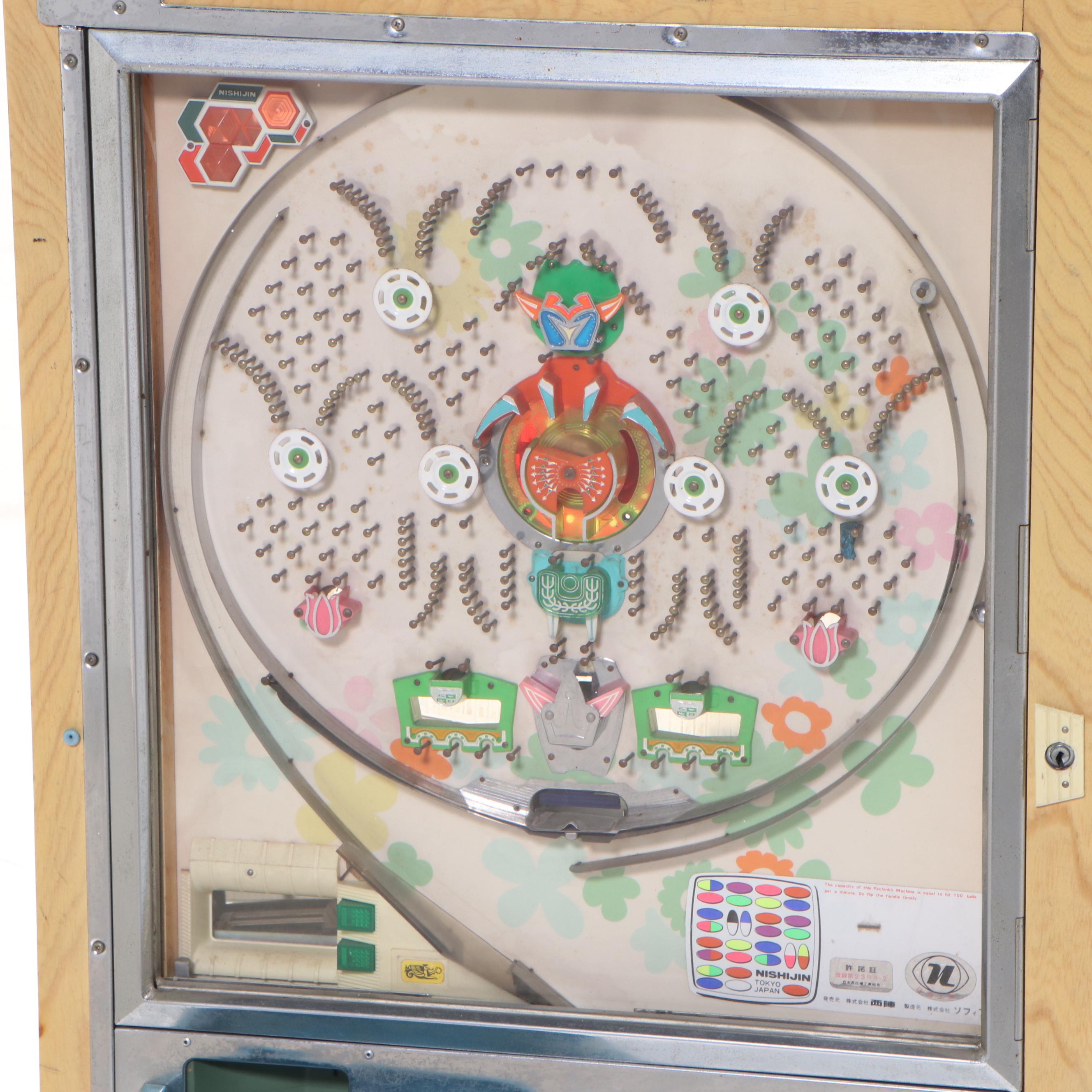 Nishijin "AOI-UMI" Pachinko Machine, circa 1970 | EBTH