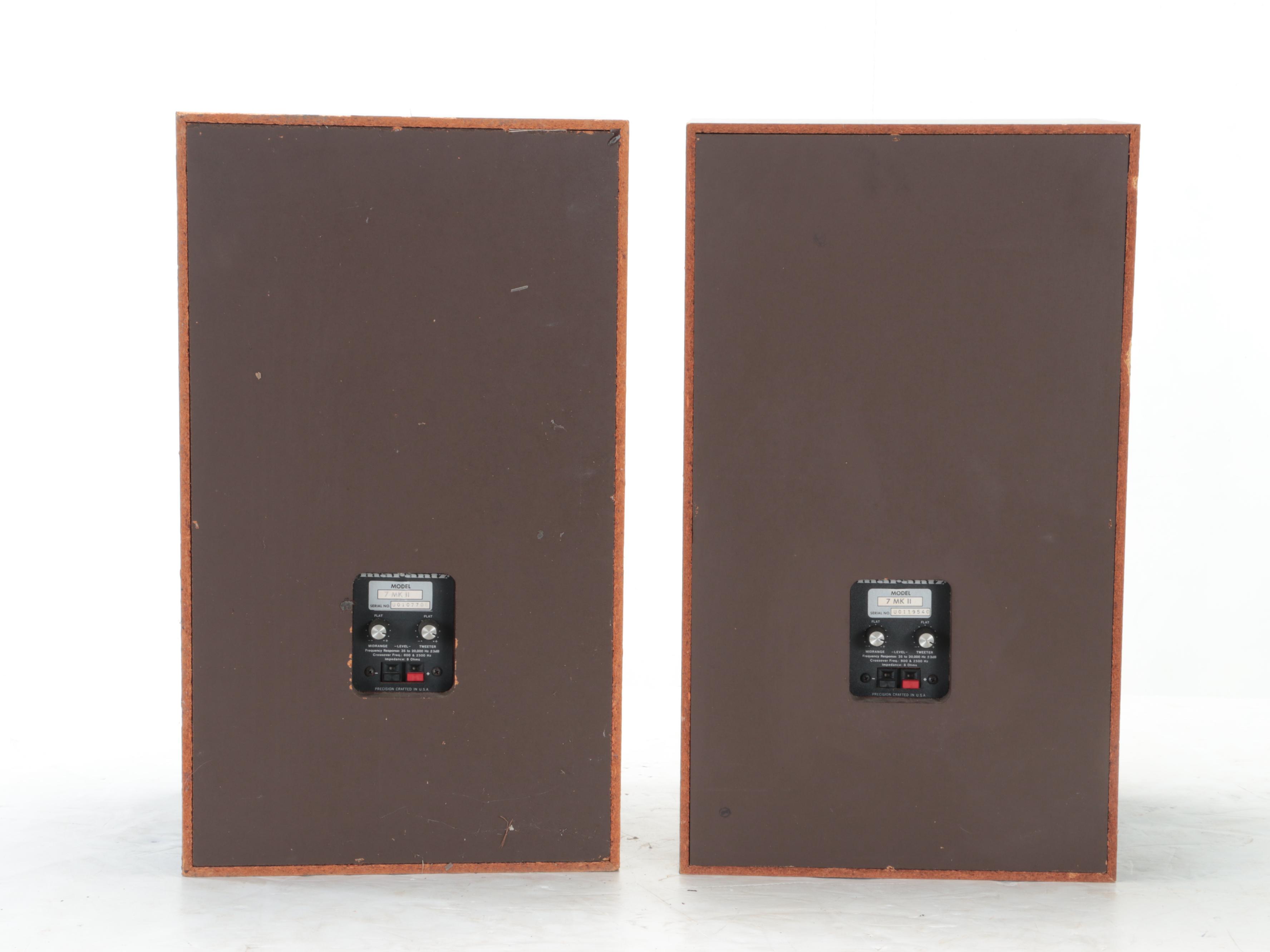 Marantz Model 7 MKII Speaker System | EBTH