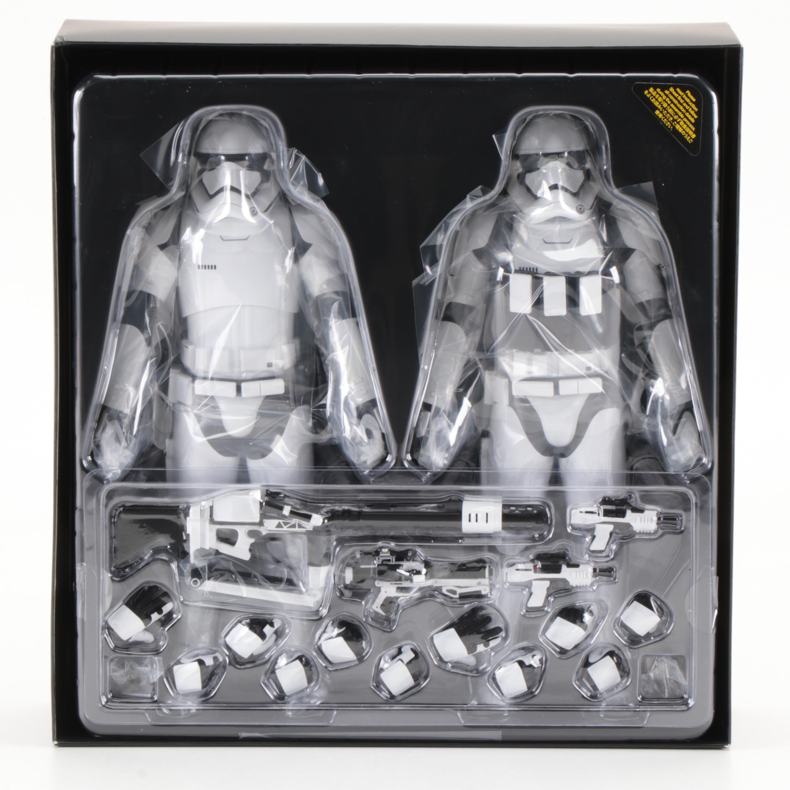 Hot Toys Star Wars First Order Stormtroopers Sixth Scale Model Figures ...