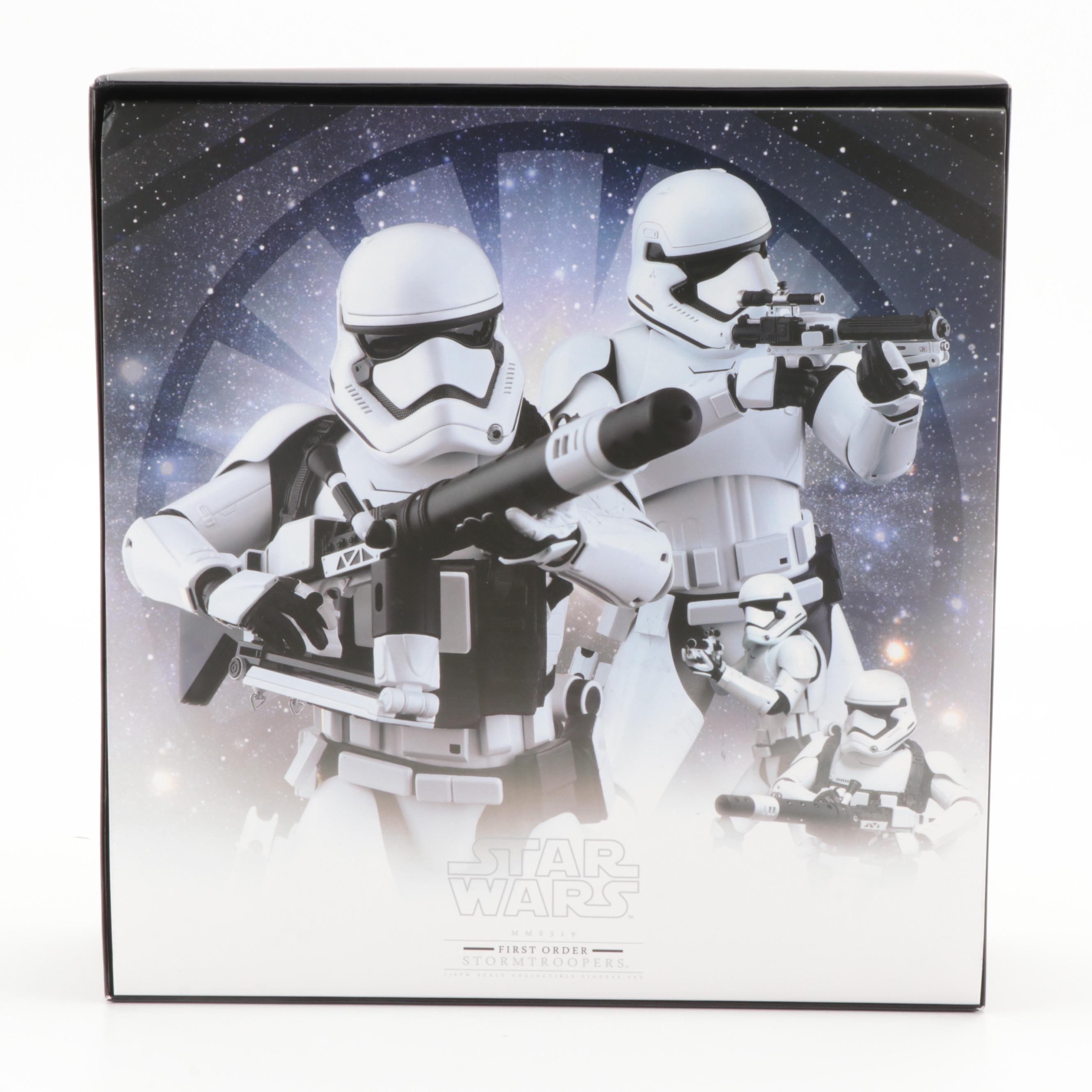 Hot Toys Star Wars First Order Stormtroopers Sixth Scale Model Figures ...