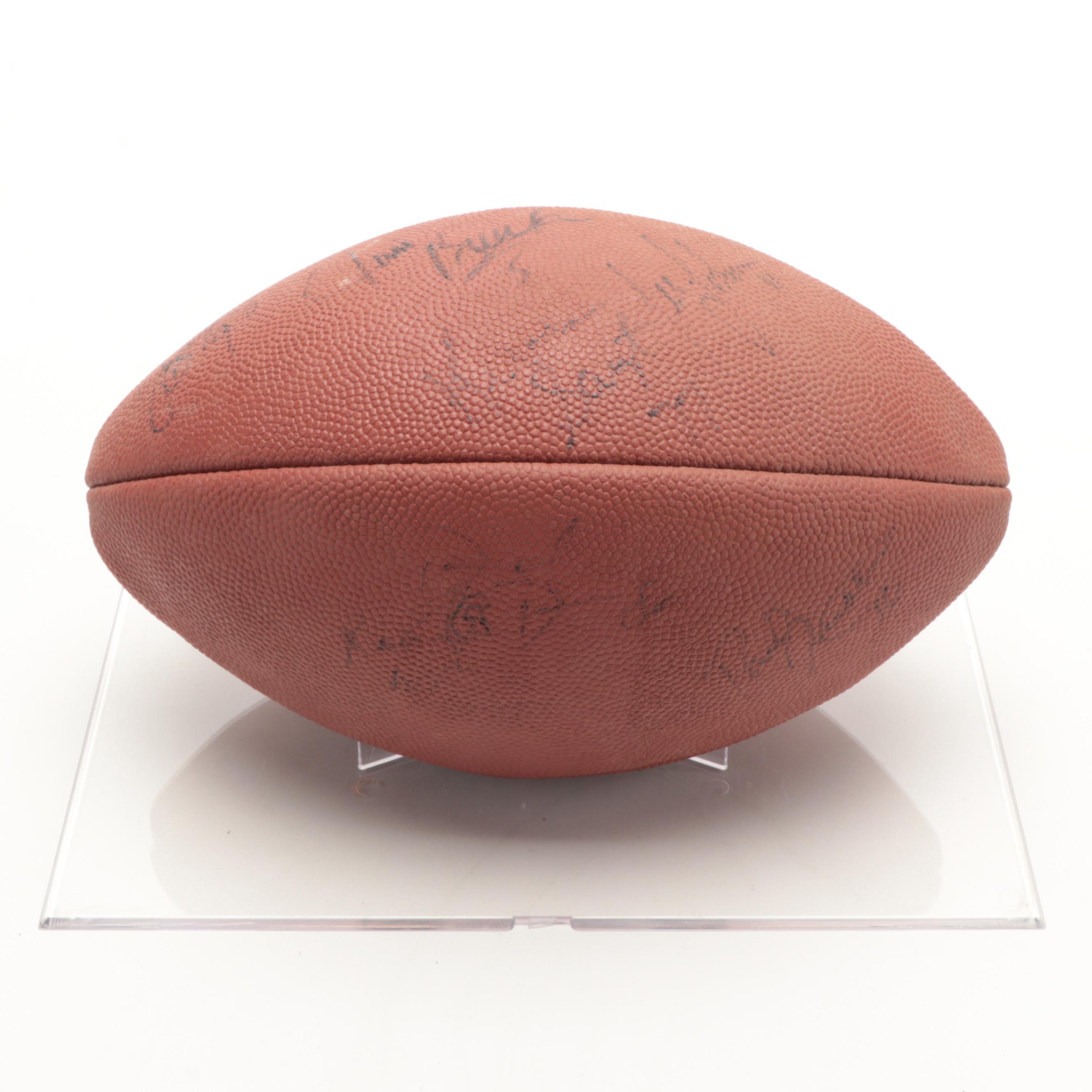 Cincinnati Bengals Signed Wilson Football With Breech, Pelfrey and More ...