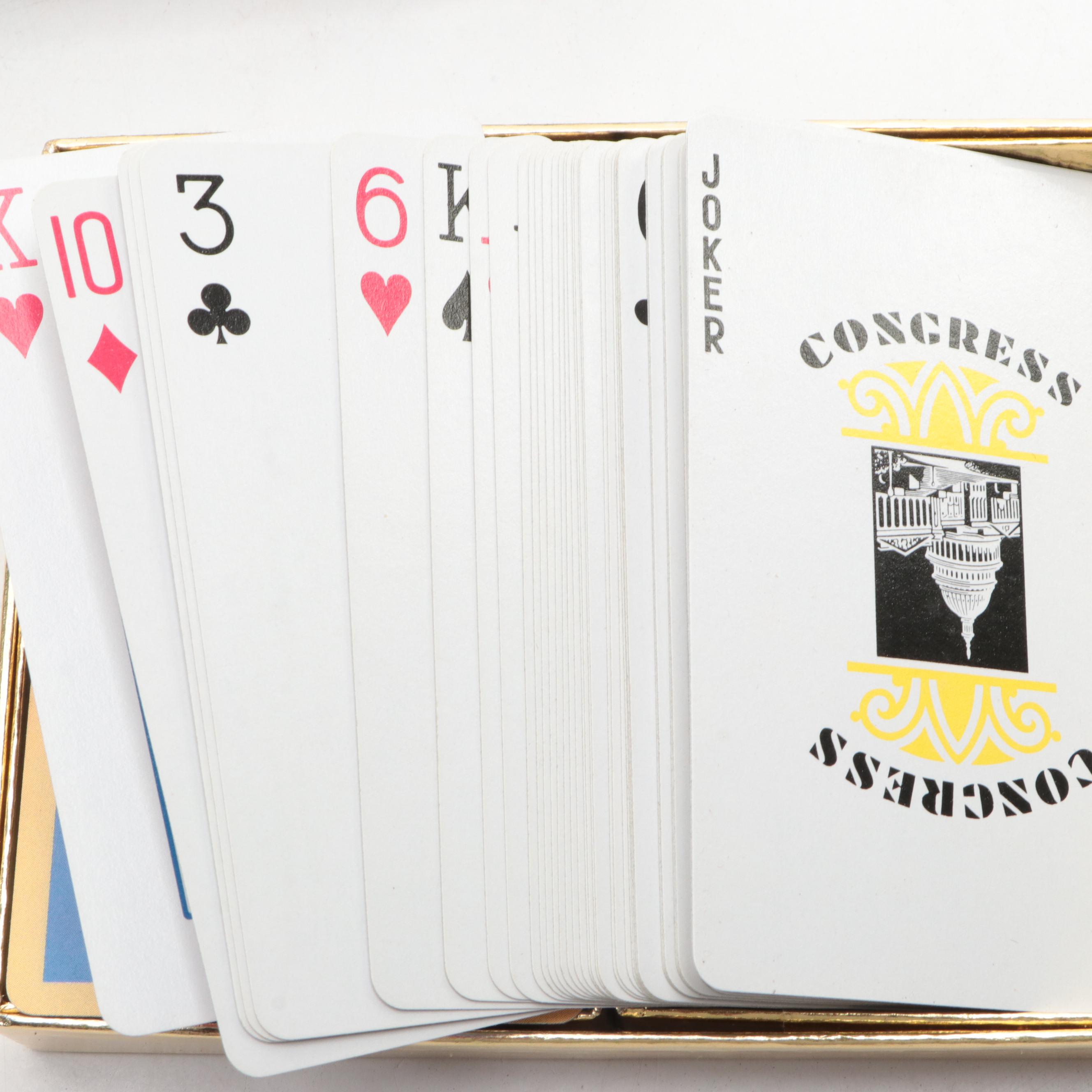 U.S. Playing Card Co., Congress, and Other Vintage Playing Card Sets | EBTH