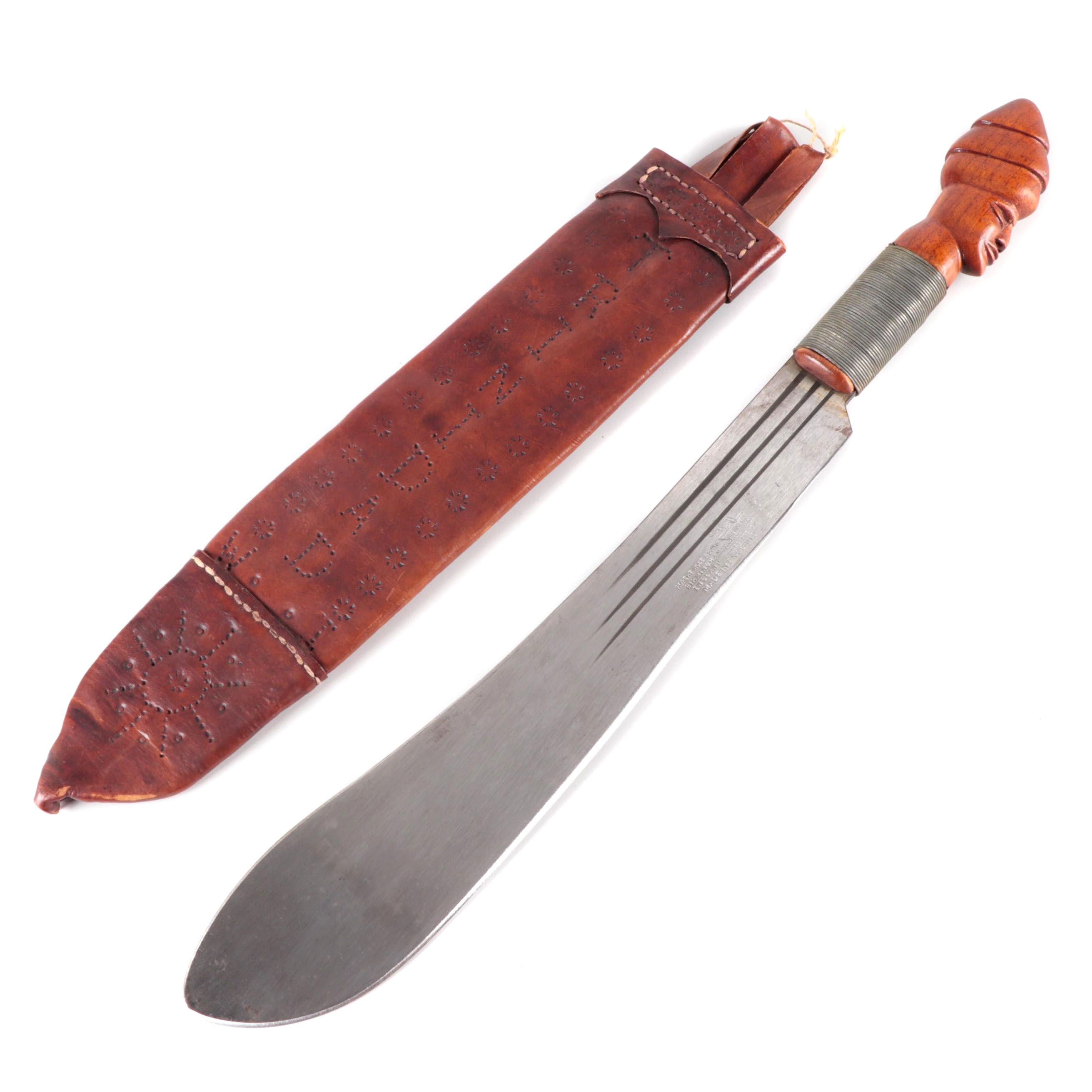 English Robert Mole & Sons Steamer Machete, Late 19th/ Early 20th ...