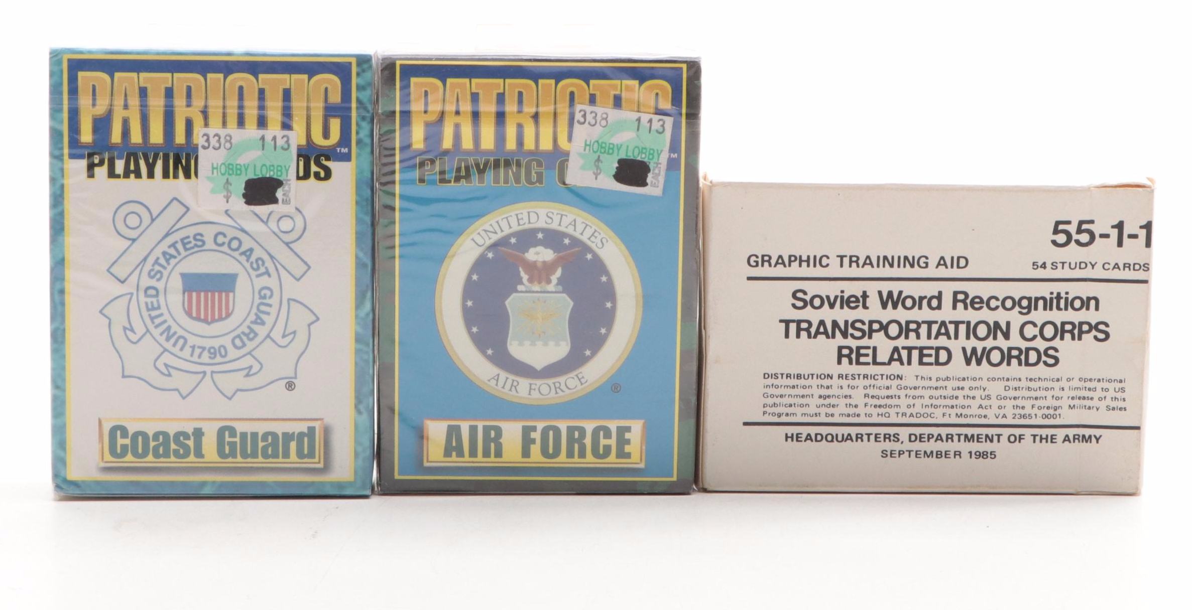 U.S. Army Eagle Replica, Armored Vehicle Flashcards, Braille Playing ...