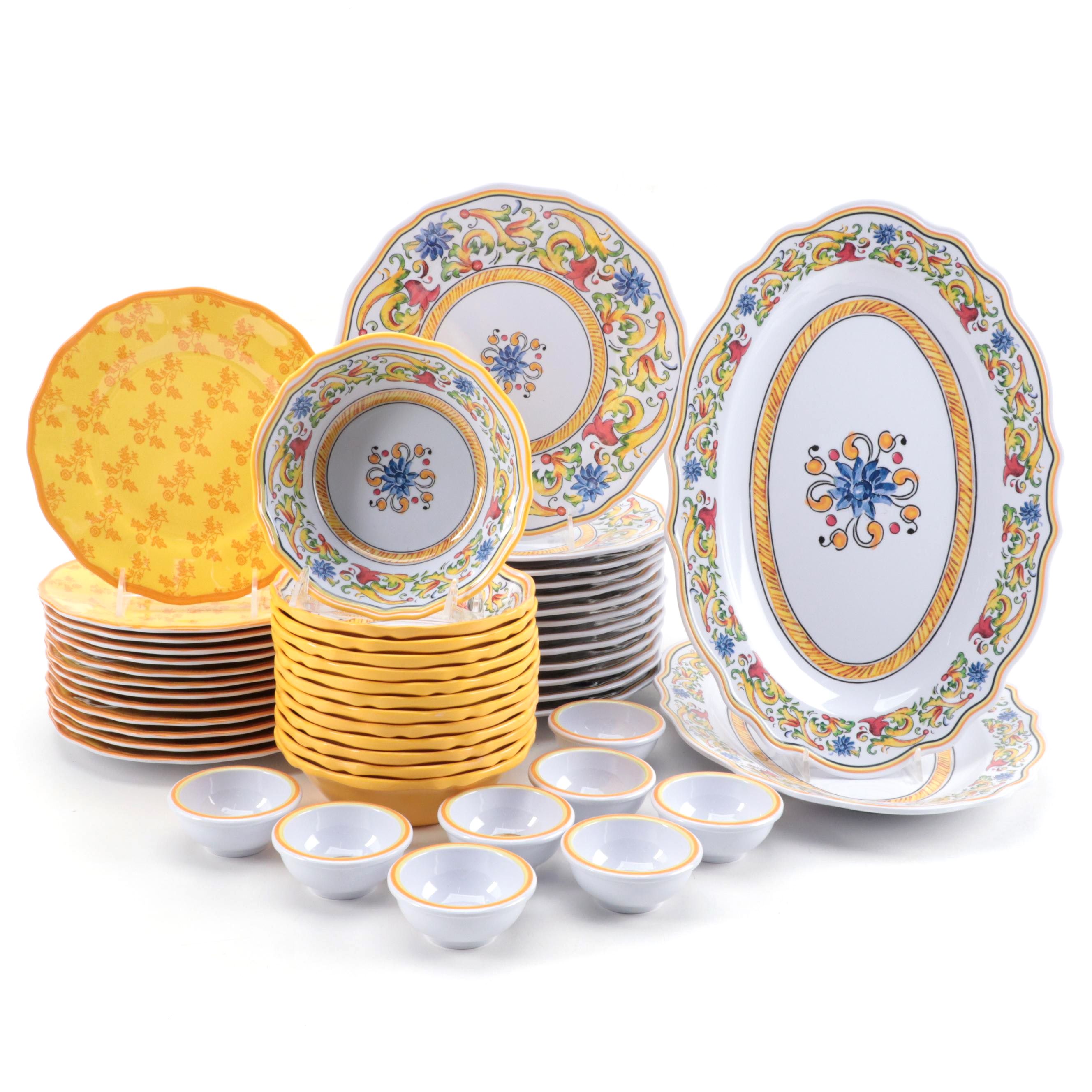 Sur La Table "Nova Deruta" Melamine Dinnerware | EBTH