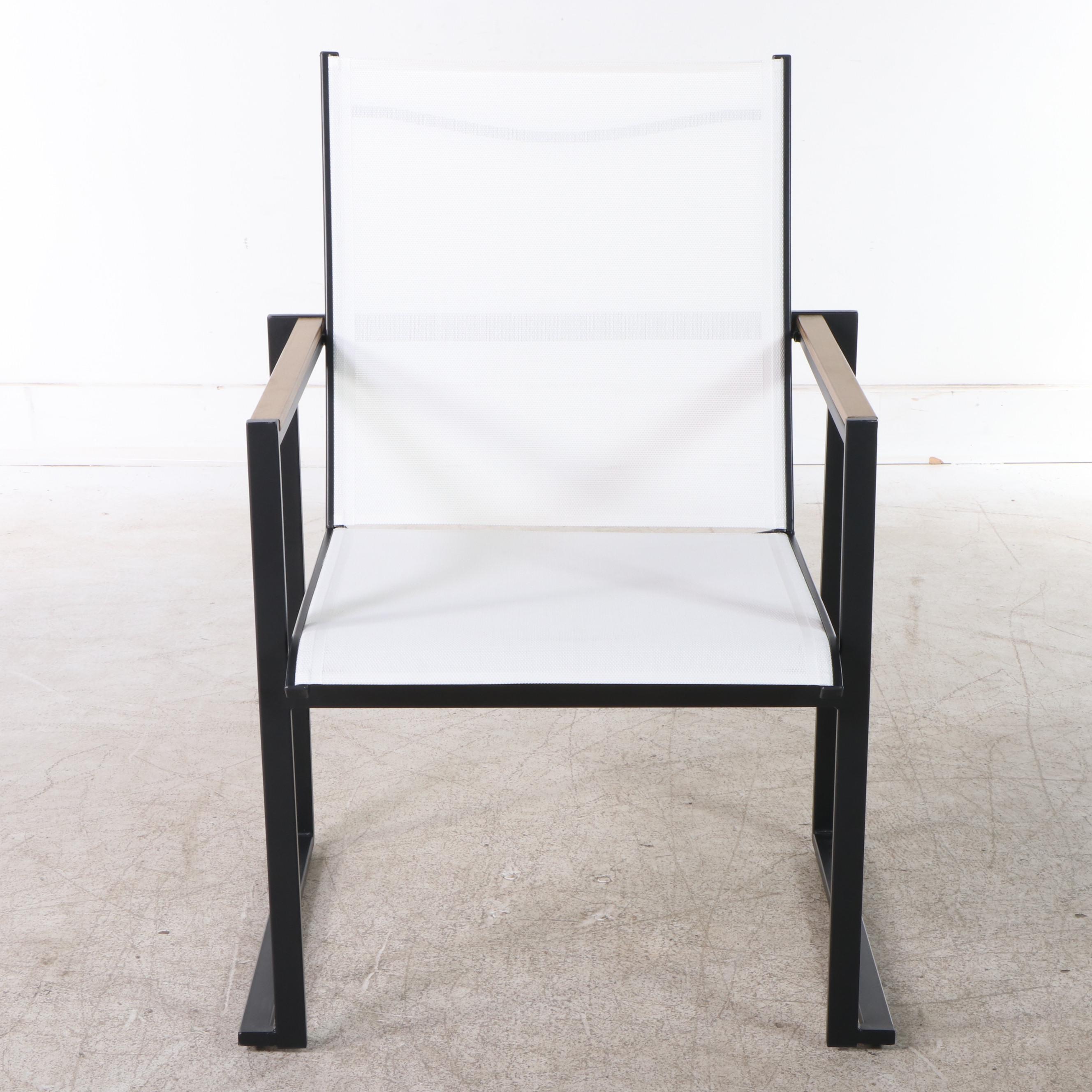 Set of Four Project 62 Henning Modernist Patio Dining Chairs | EBTH