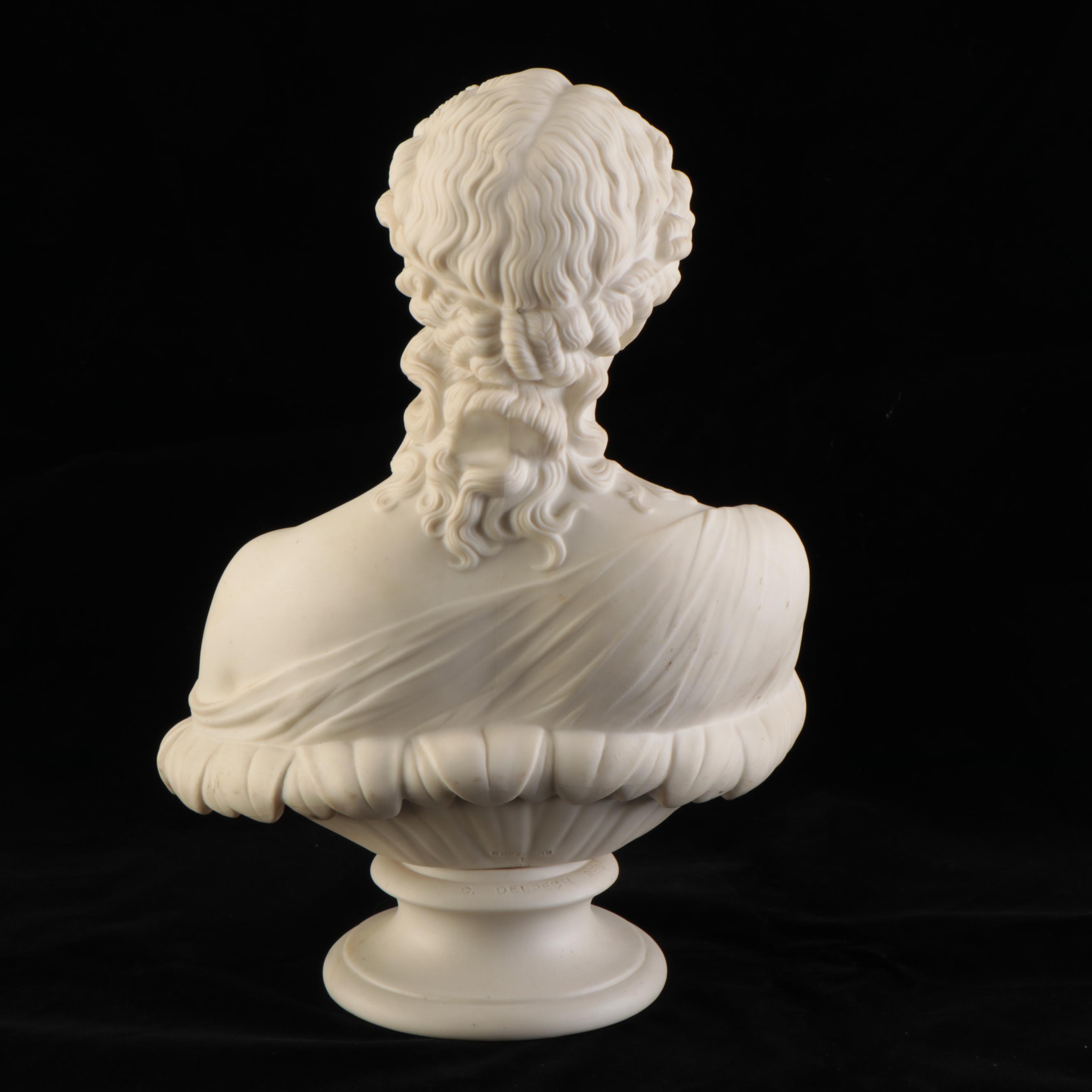 Copeland / Art Union of London Parian Ware Bust of Clytie, Circa 1868 ...