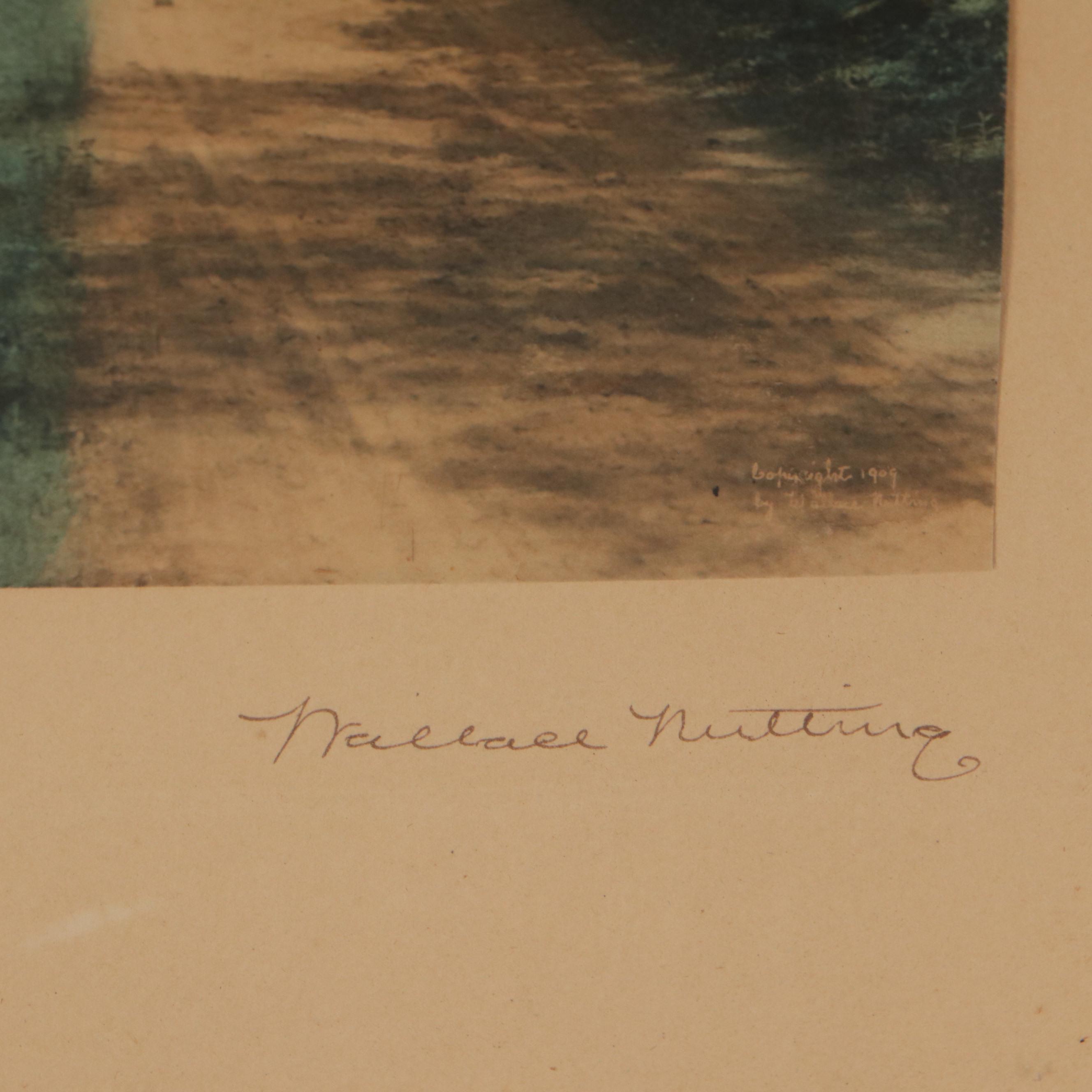 Wallace Nutting Hand-Colored Photographs "A Birch Paradise" | EBTH