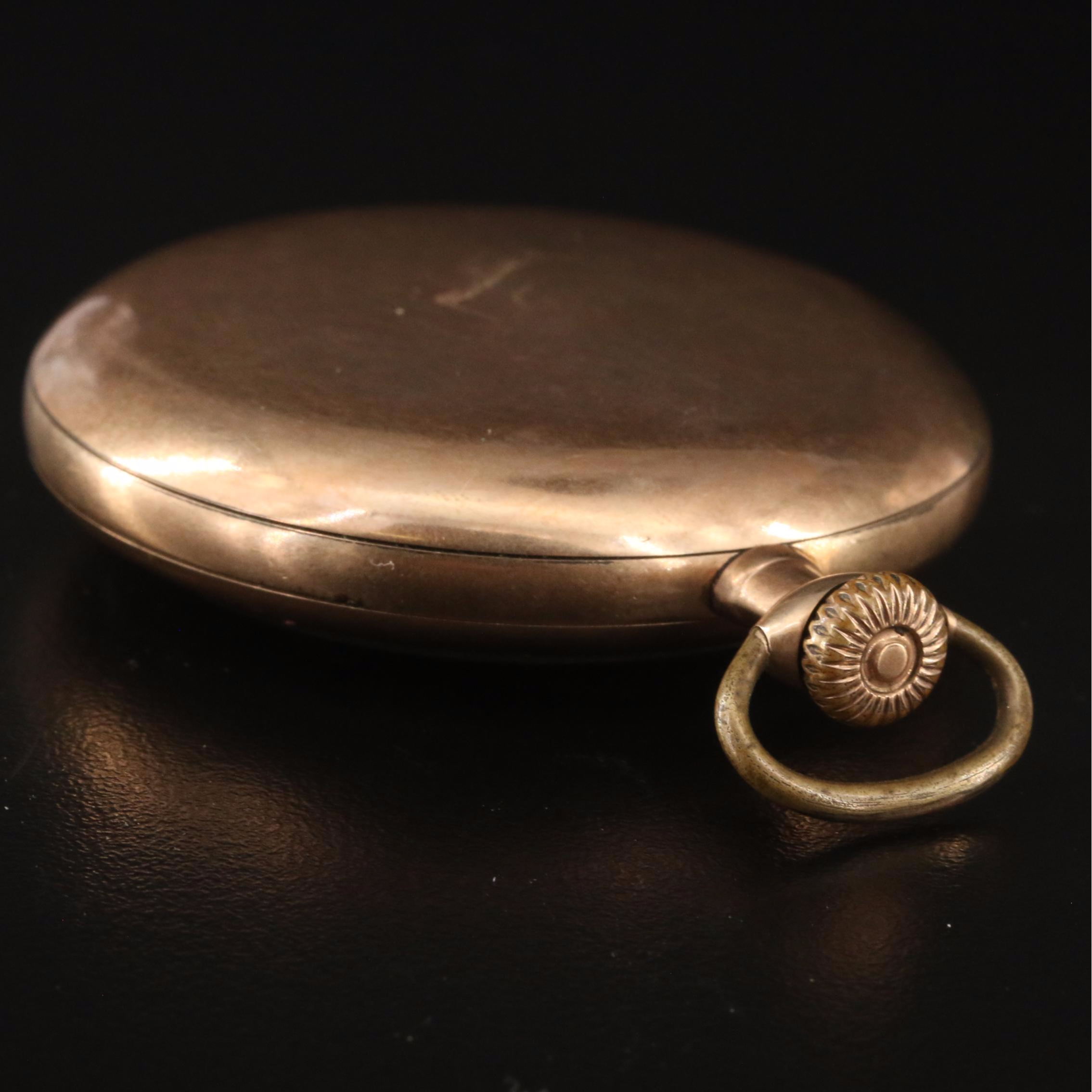 1911 Elgin Father Time Up-Down Wind Indicator Pocket Watch | EBTH