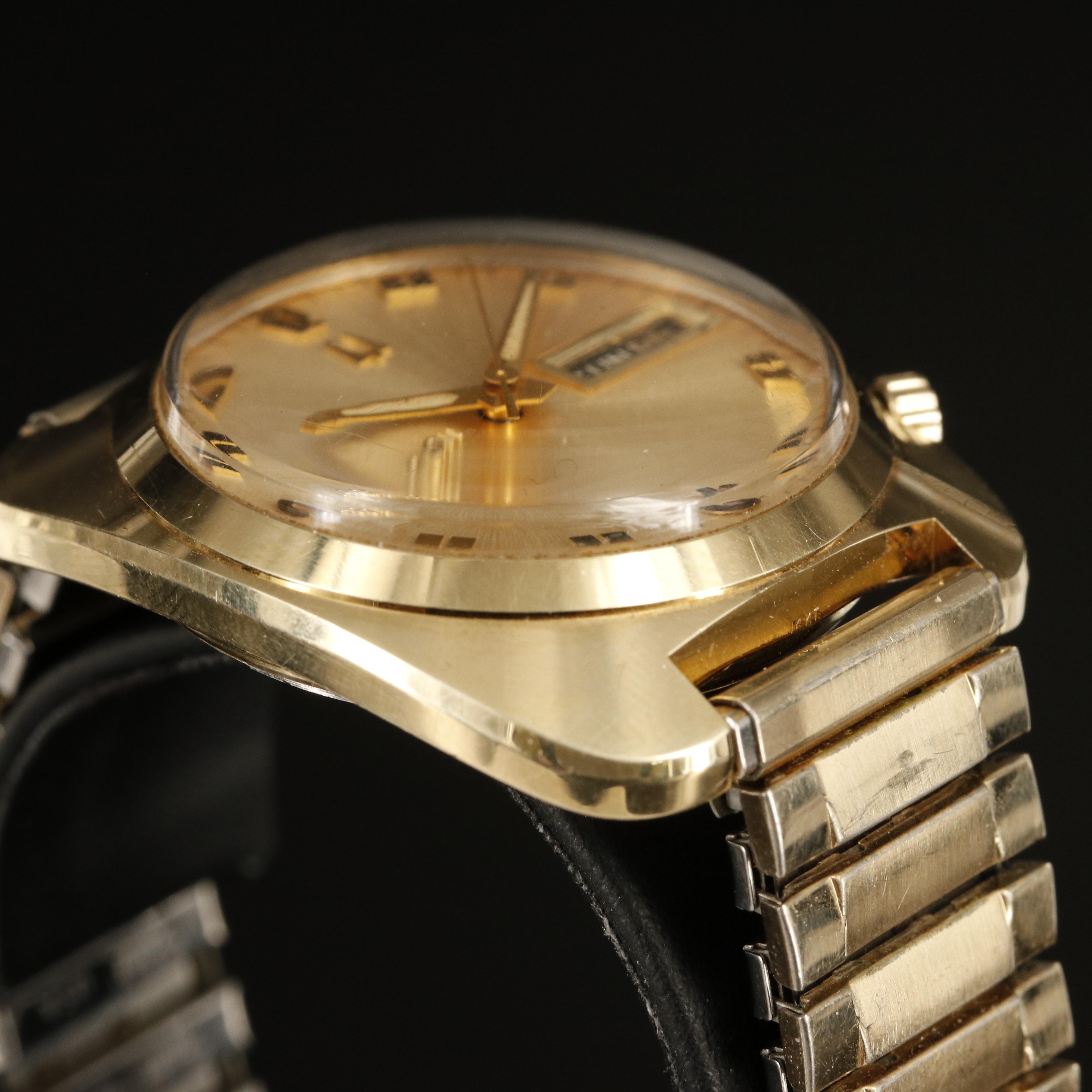 1968 14K Bulova Accutron "Tuning Fork" Movement Wristwatch | EBTH