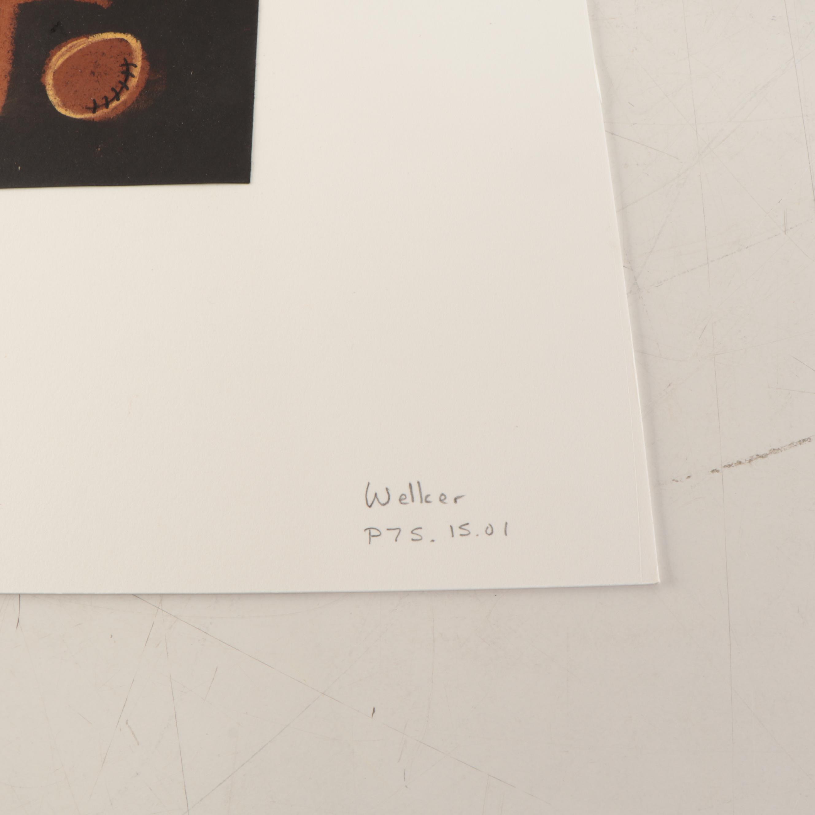 Susan J. Welker Fondaw Mixed Media Drawing "Maternal Madness," 1975 | EBTH