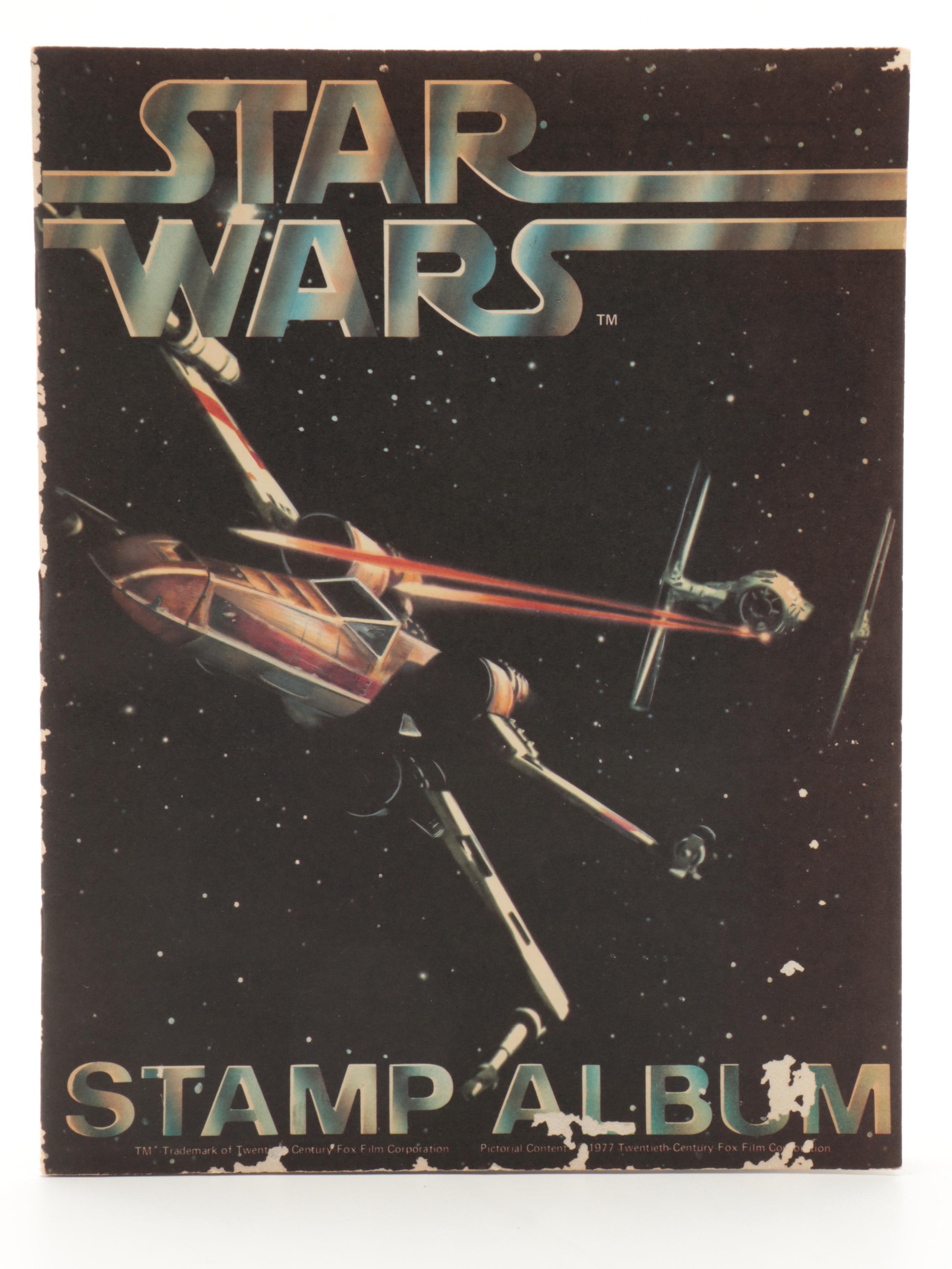 Star Wars Postage Stamp Collection Kit with Additional Stamp Sheets ...