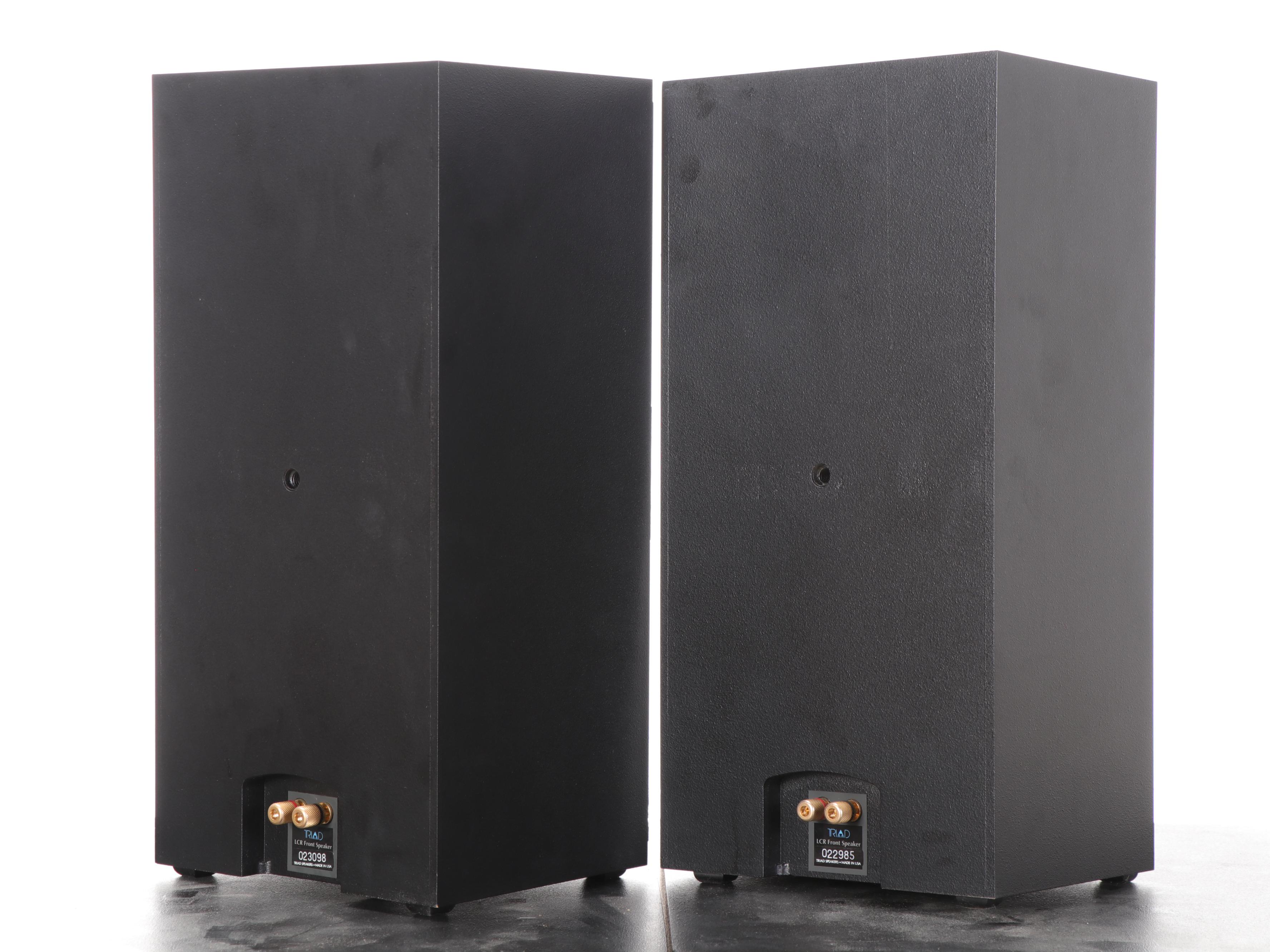 Triad Loudspeakers with Pair of PowerSub Subwoofer | EBTH