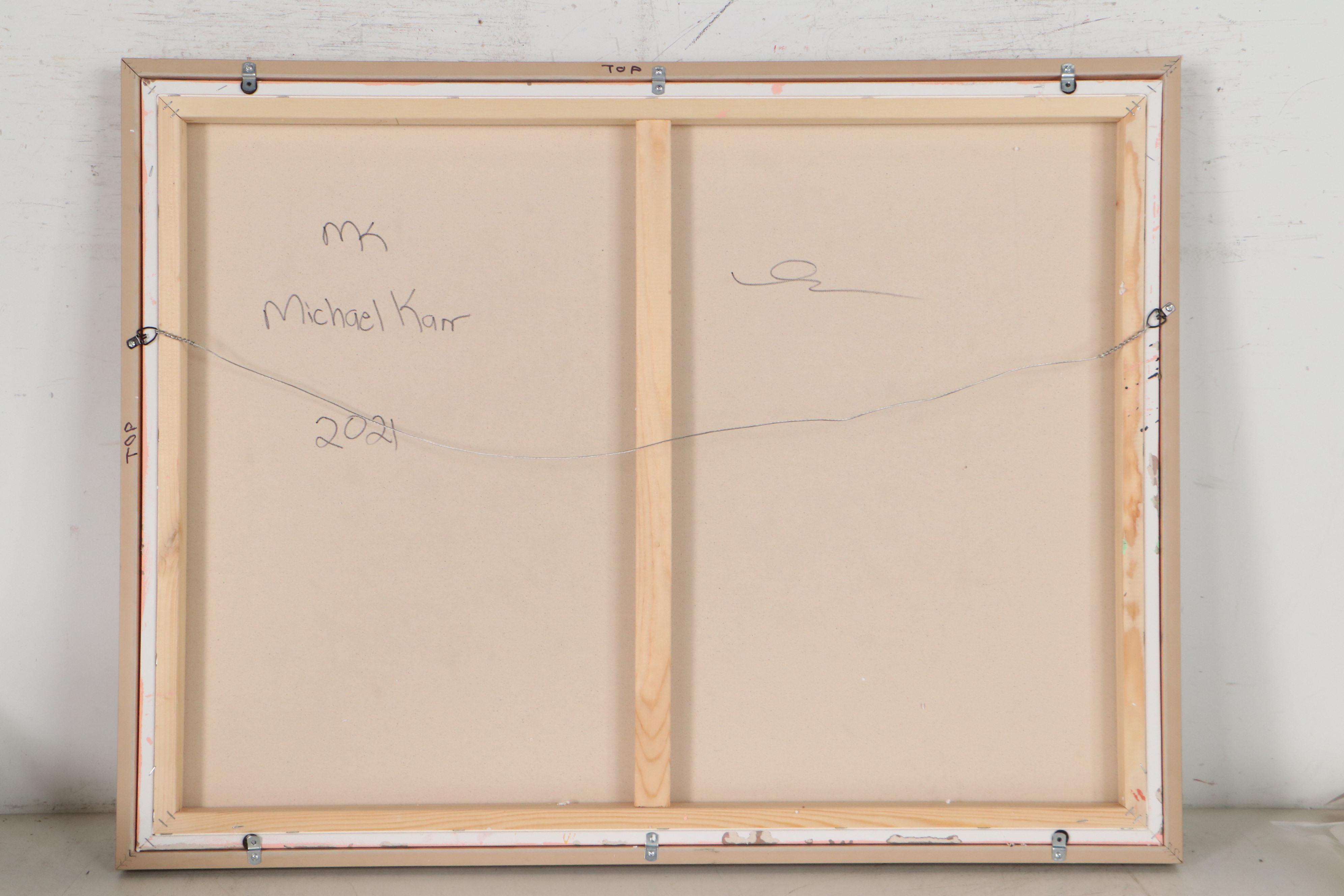 Michael Karr Abstract Gestural Acrylic Painting, 2021 | EBTH