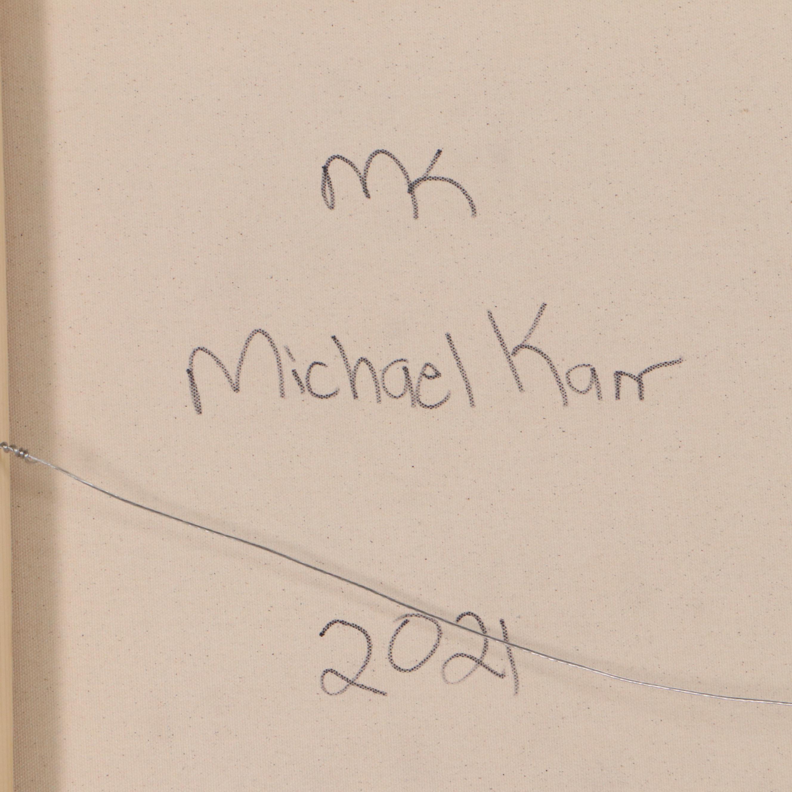 Michael Karr Abstract Gestural Acrylic Painting, 2021 | EBTH